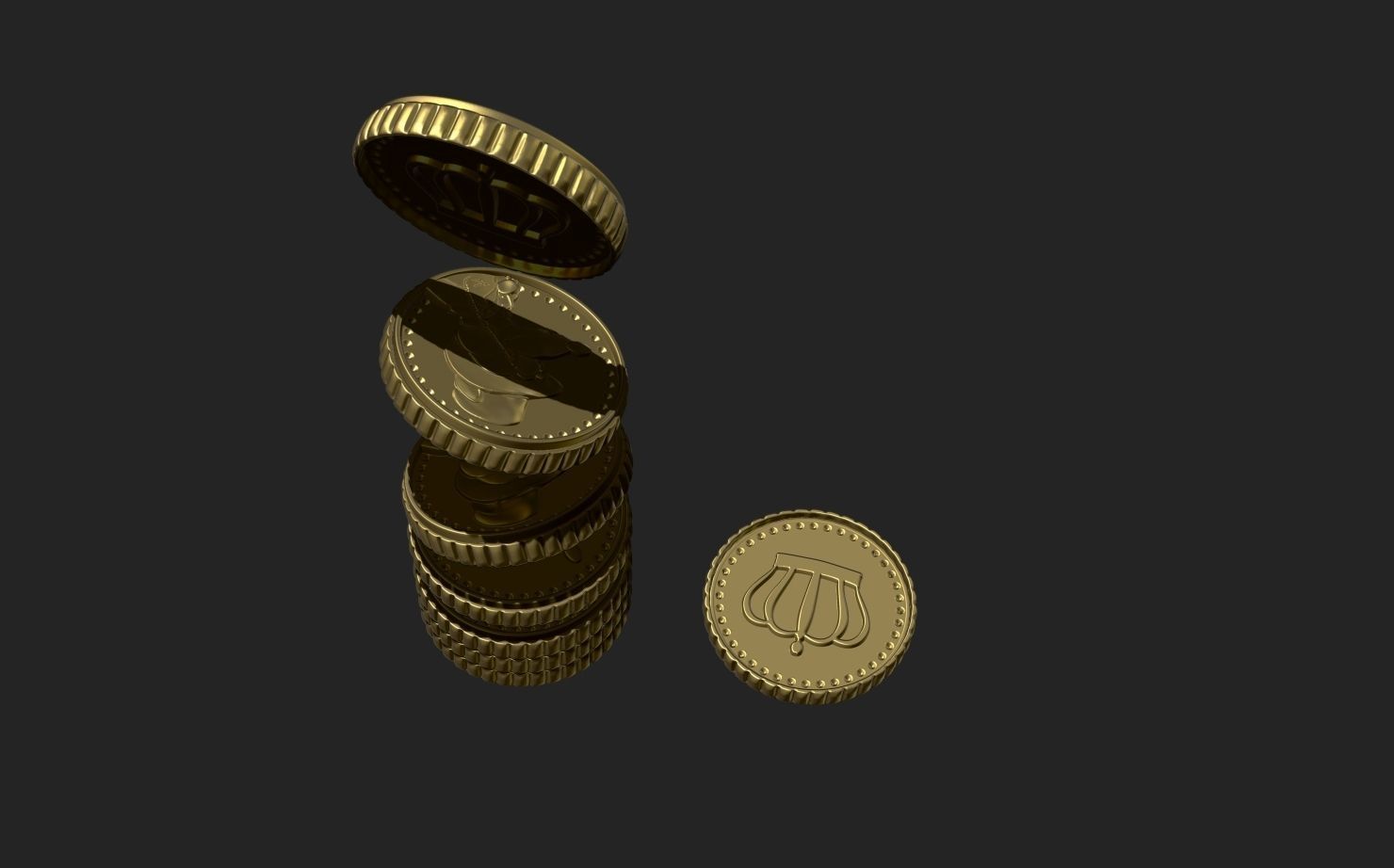 mr rat coins 3D model 3D printable | CGTrader
