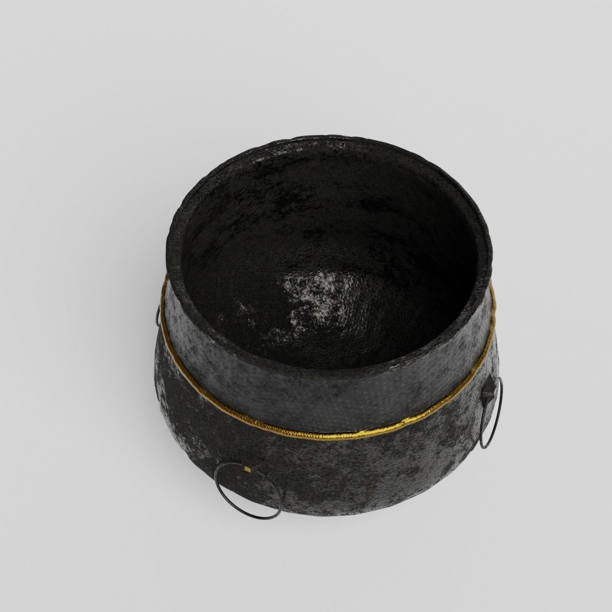 Fantasy style rusty Cauldron free 3D model | CGTrader