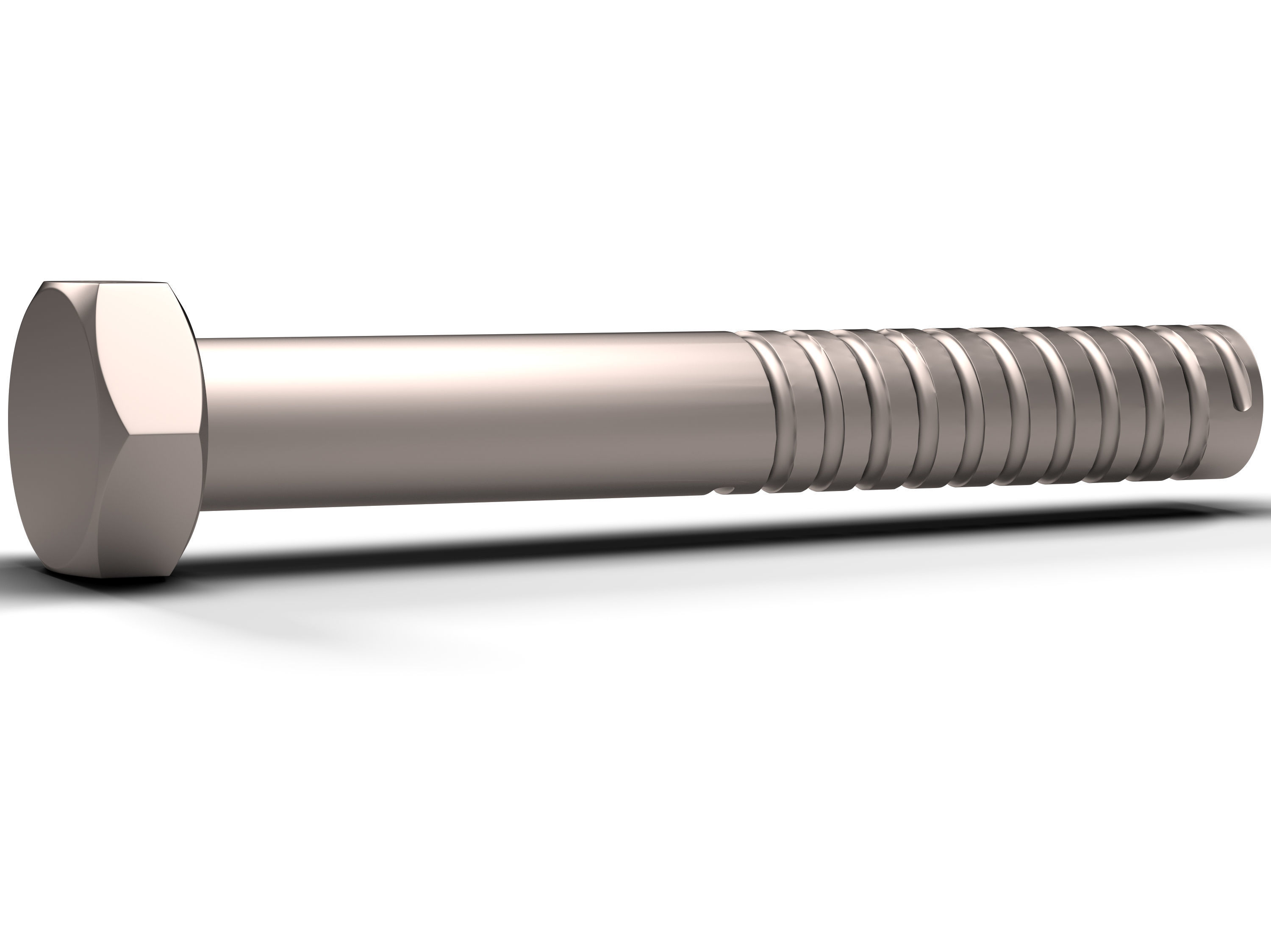 3D model Hex Bolt VR / AR / low-poly | CGTrader