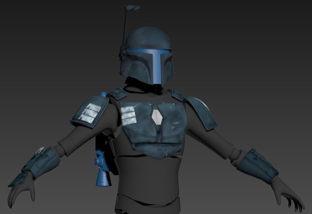 Deathwatch Mandalorian full size armor 3d print ready STL 3D model 3D ...