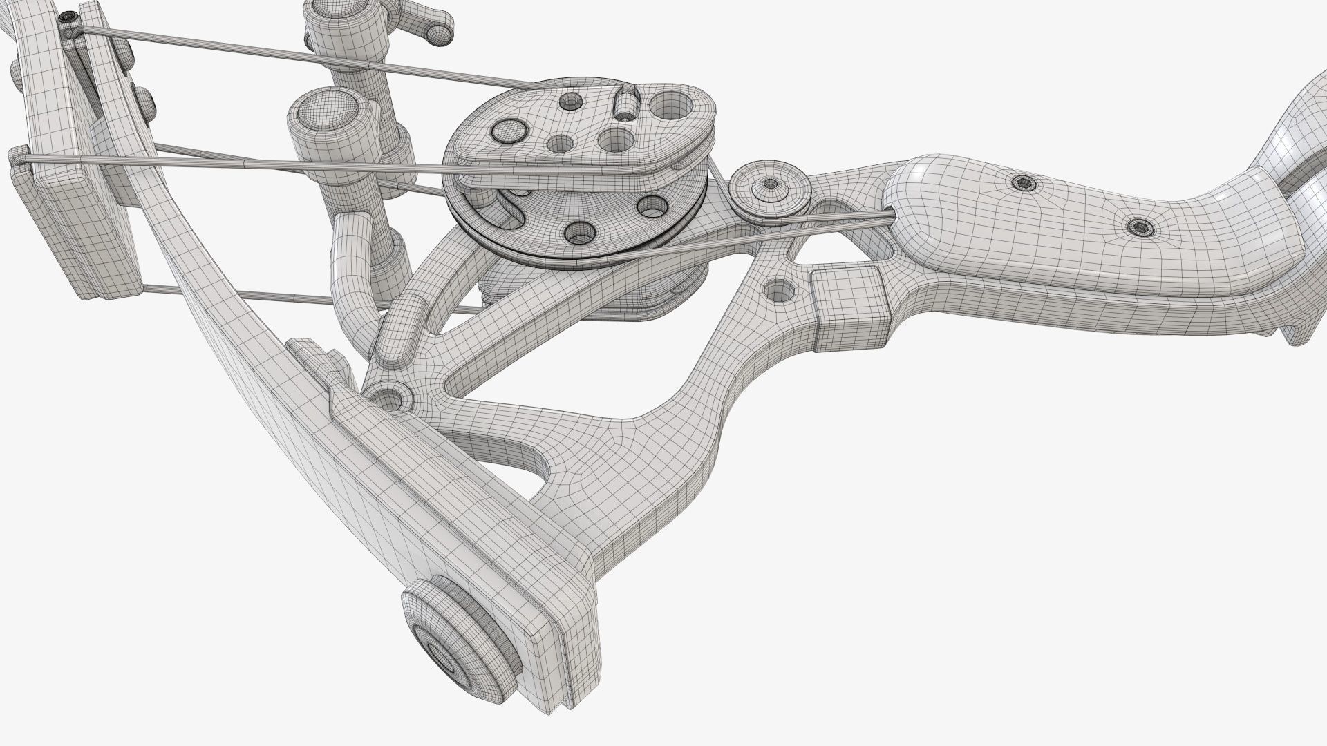 Compound lever action bow 3D model | CGTrader