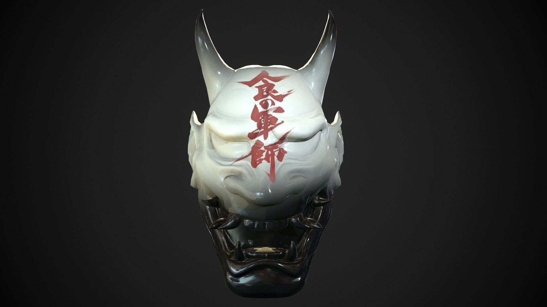 3D model Masks ONI VR / AR / low-poly | CGTrader