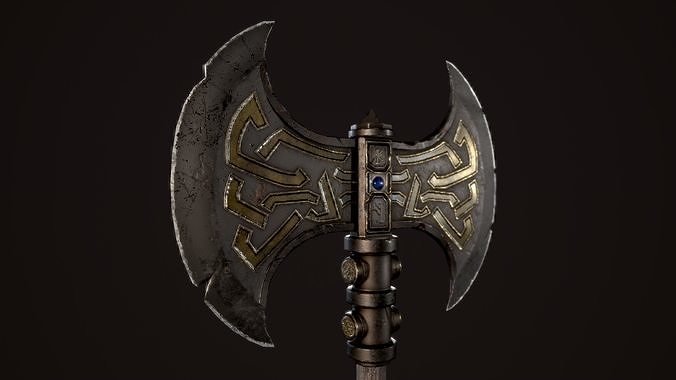 Dwarven Battle Axe