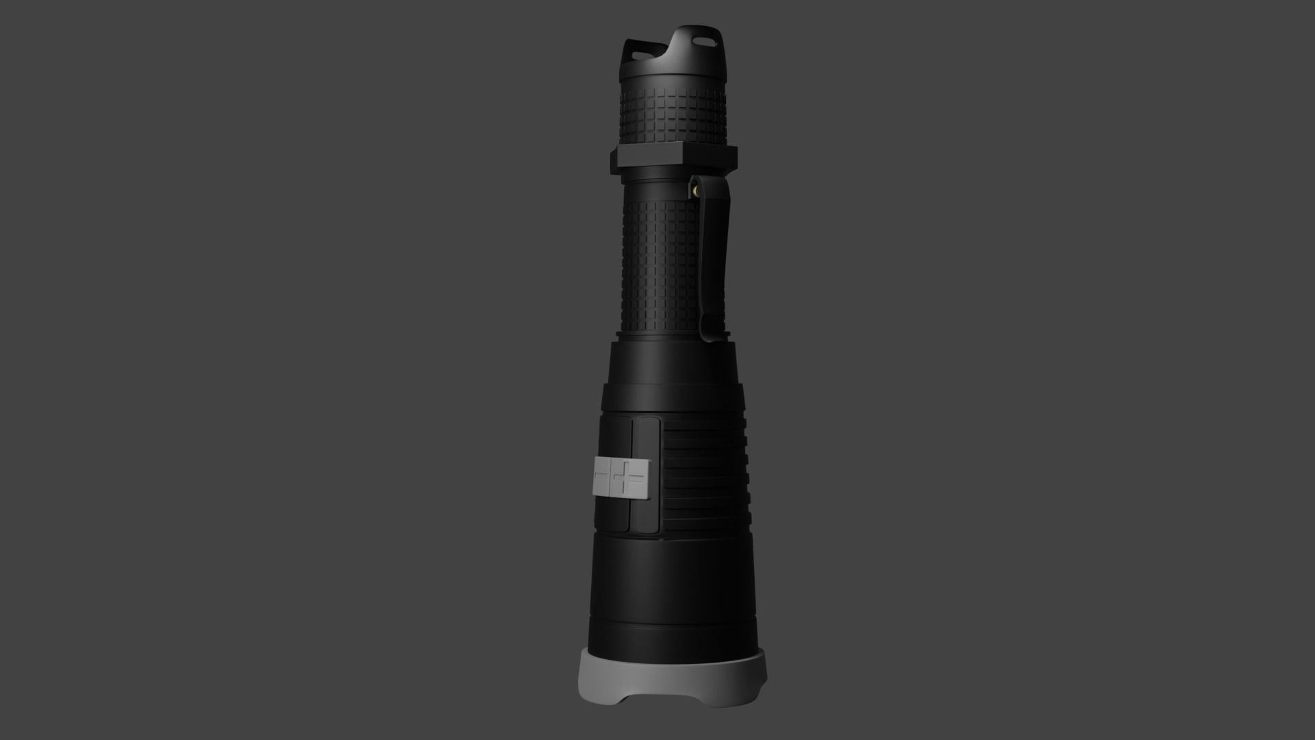 Tourist flashlight 3D model | CGTrader