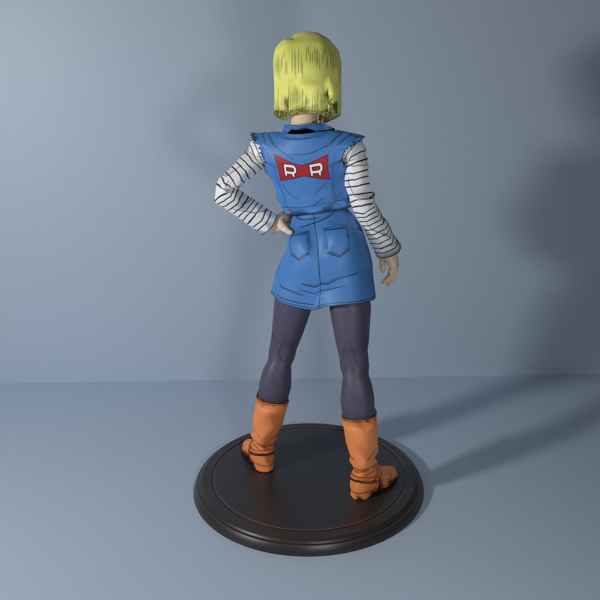 Android 18 3D model 3D printable | CGTrader