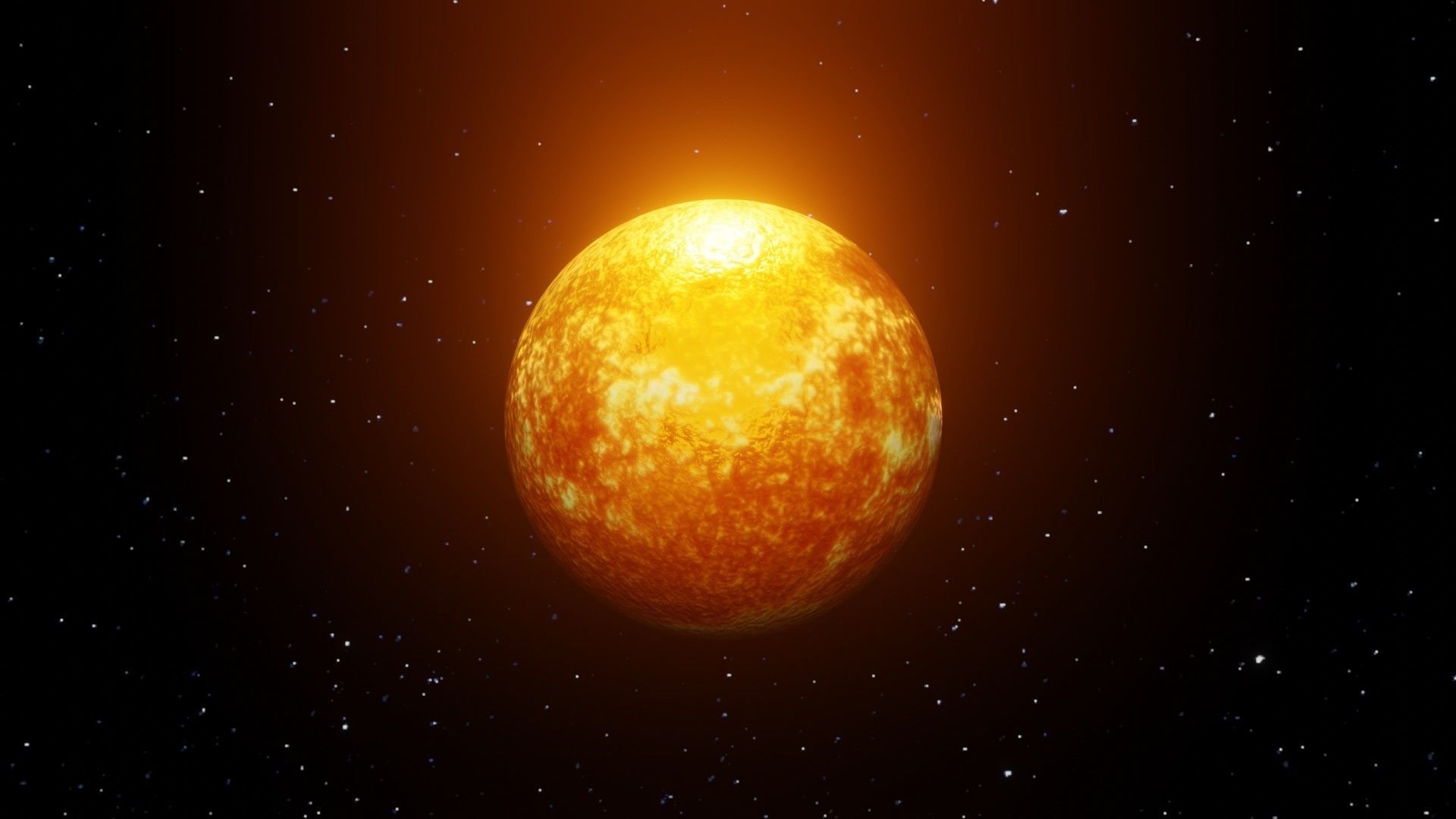 Sun animation in blender 3D model animated | CGTrader