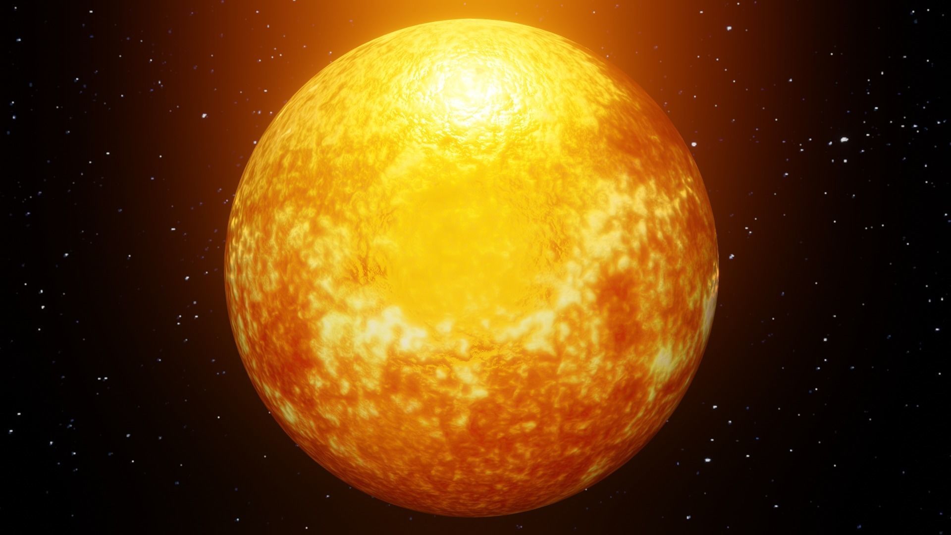 Sun animation in blender 3D model animated | CGTrader