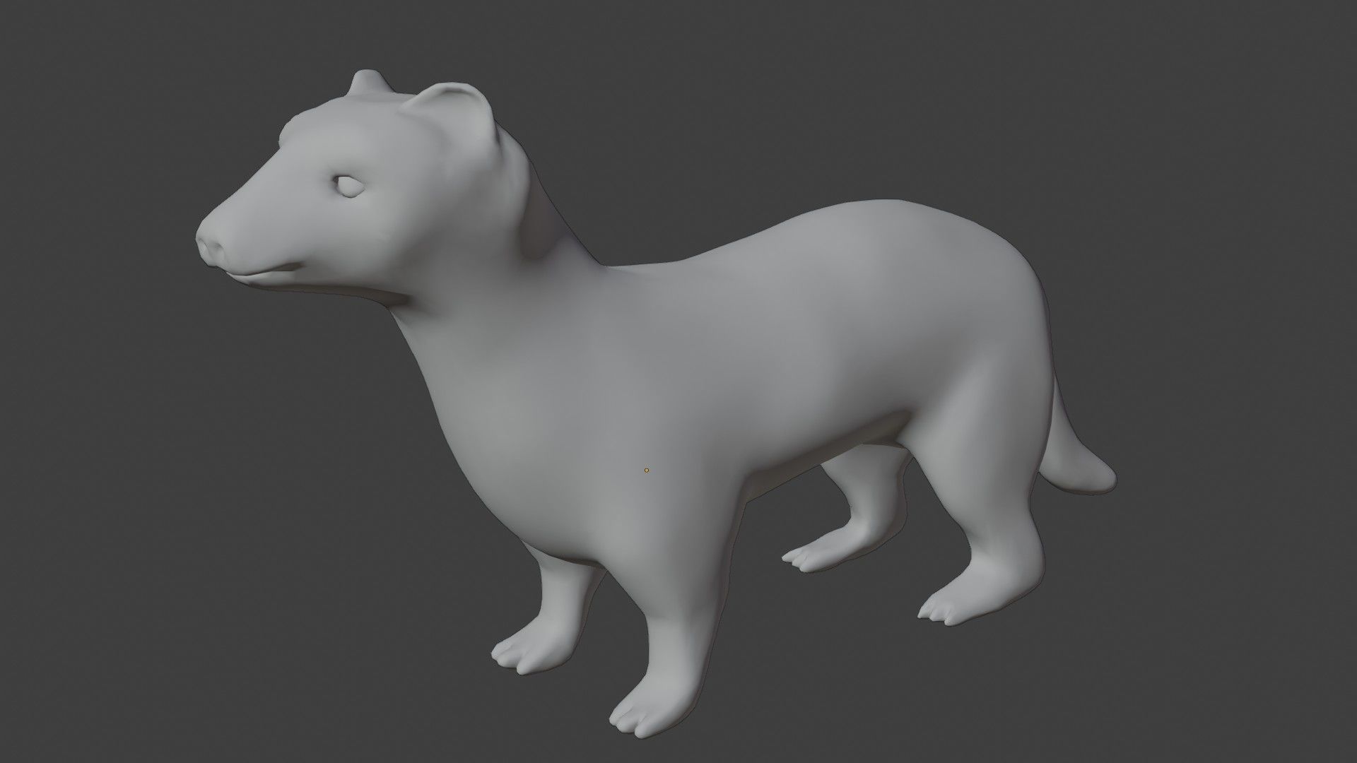 3D model Ferret Mongoose VR / AR / low-poly rigged | CGTrader