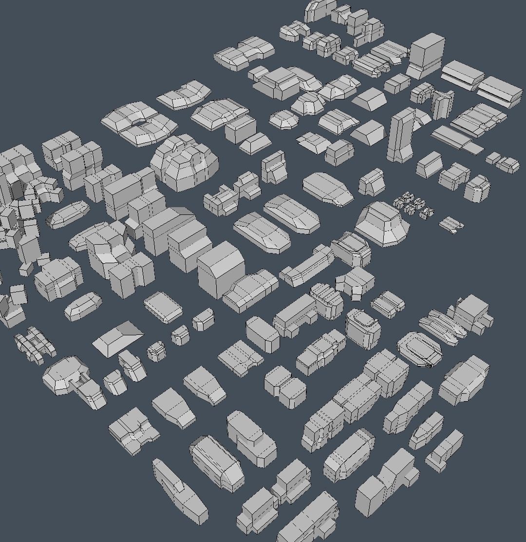 basic shapes set 06 3D model | CGTrader