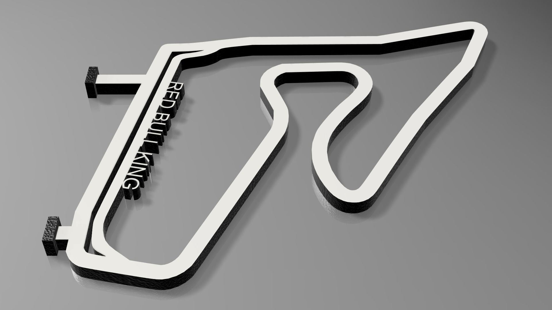 F1 Red Bull King Race Track STL OBJ FBX File 3D model 3D printable ...
