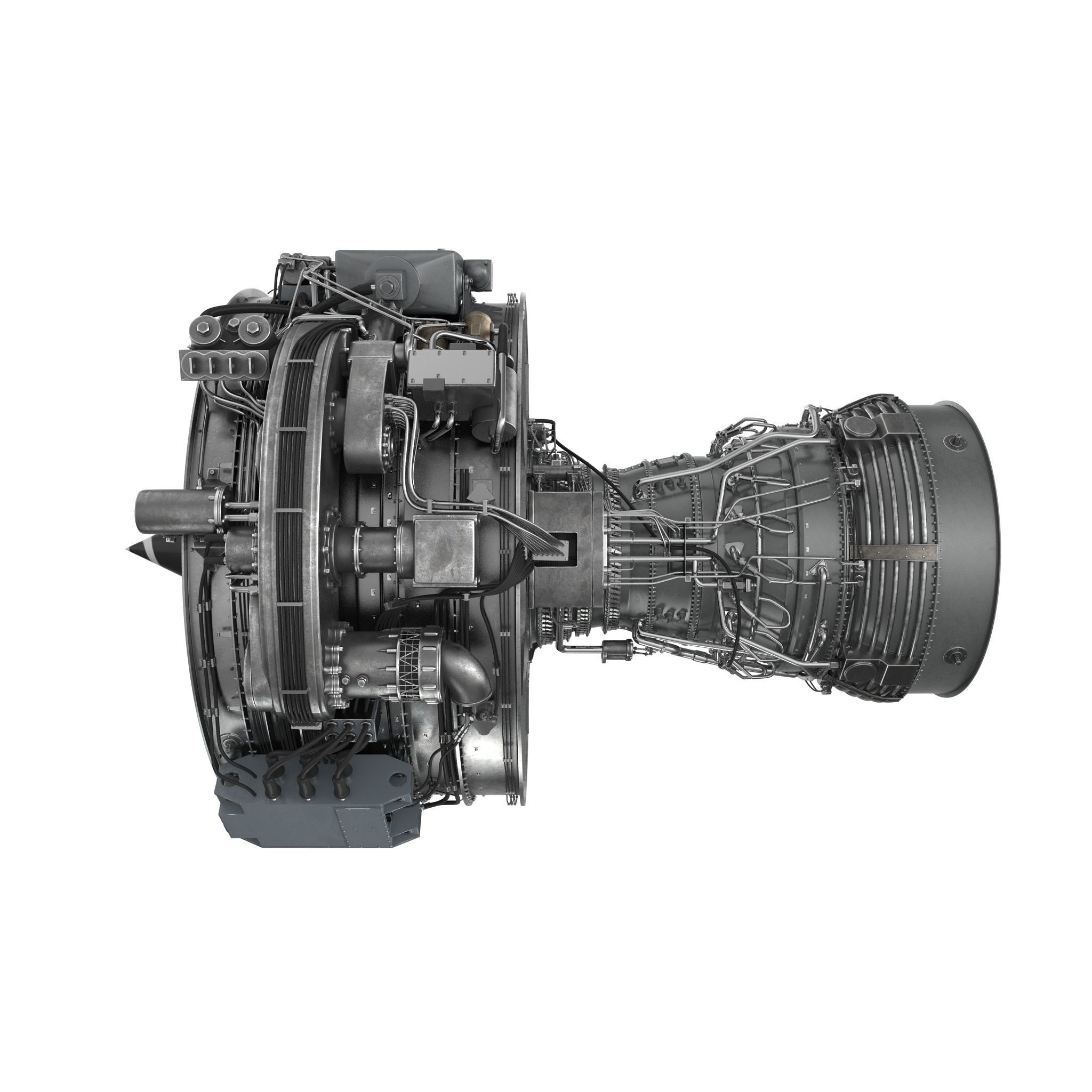 Airplane Jet Engine - CFM56 International 3D model | CGTrader