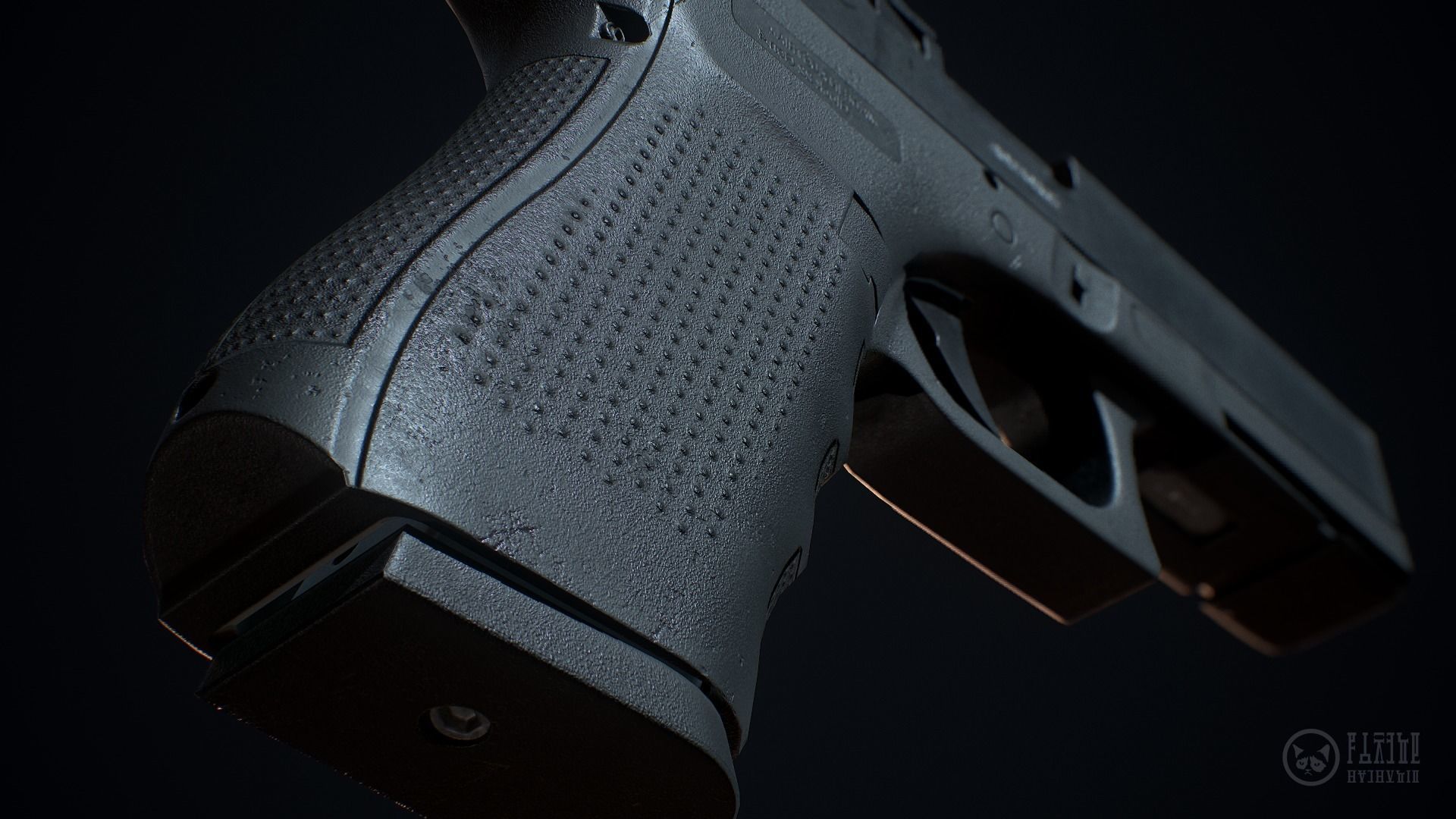3D model Glock 22-4 handgun VR / AR / low-poly | CGTrader
