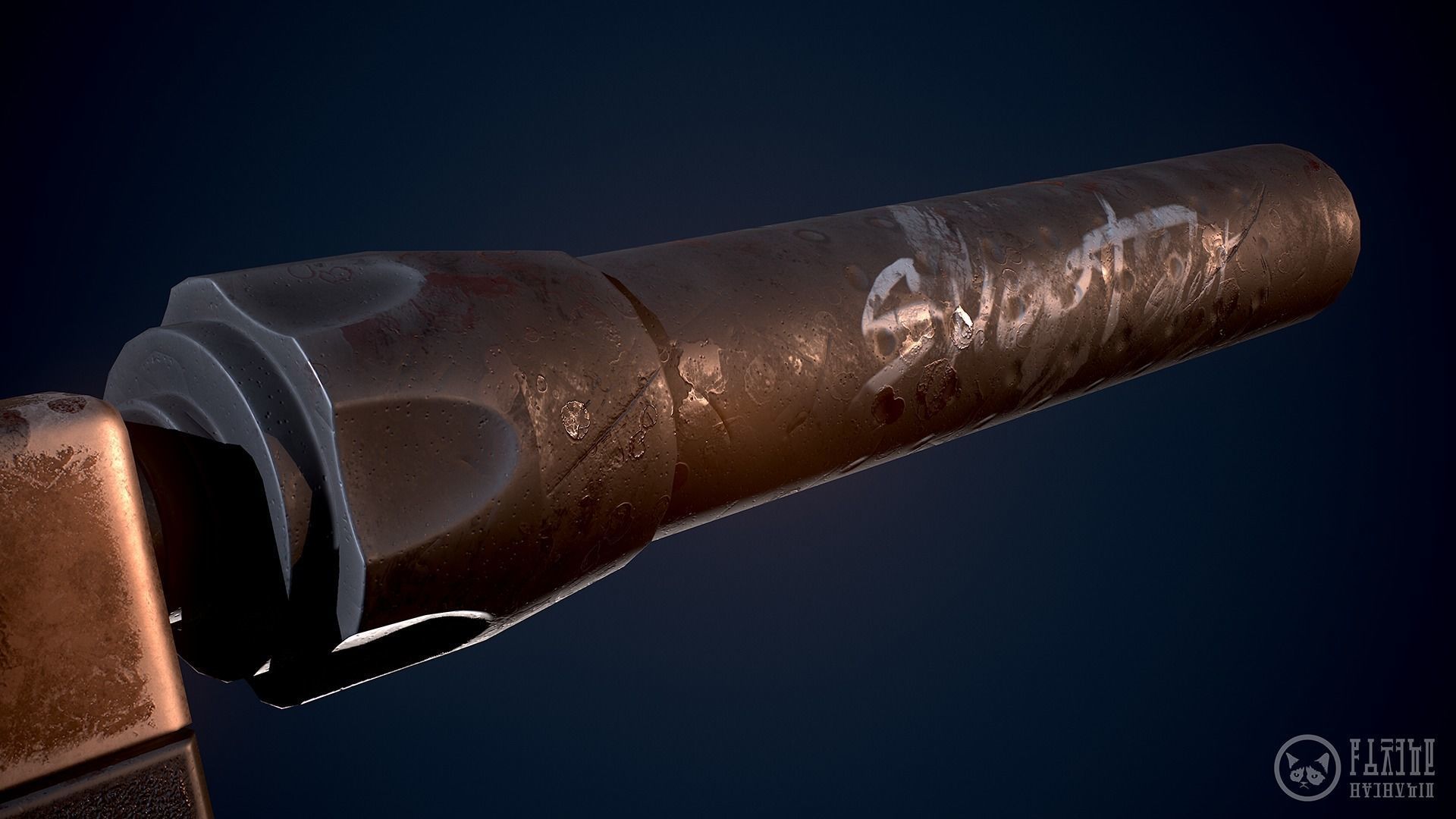 3D model Custom glock handgun VR / AR / low-poly | CGTrader