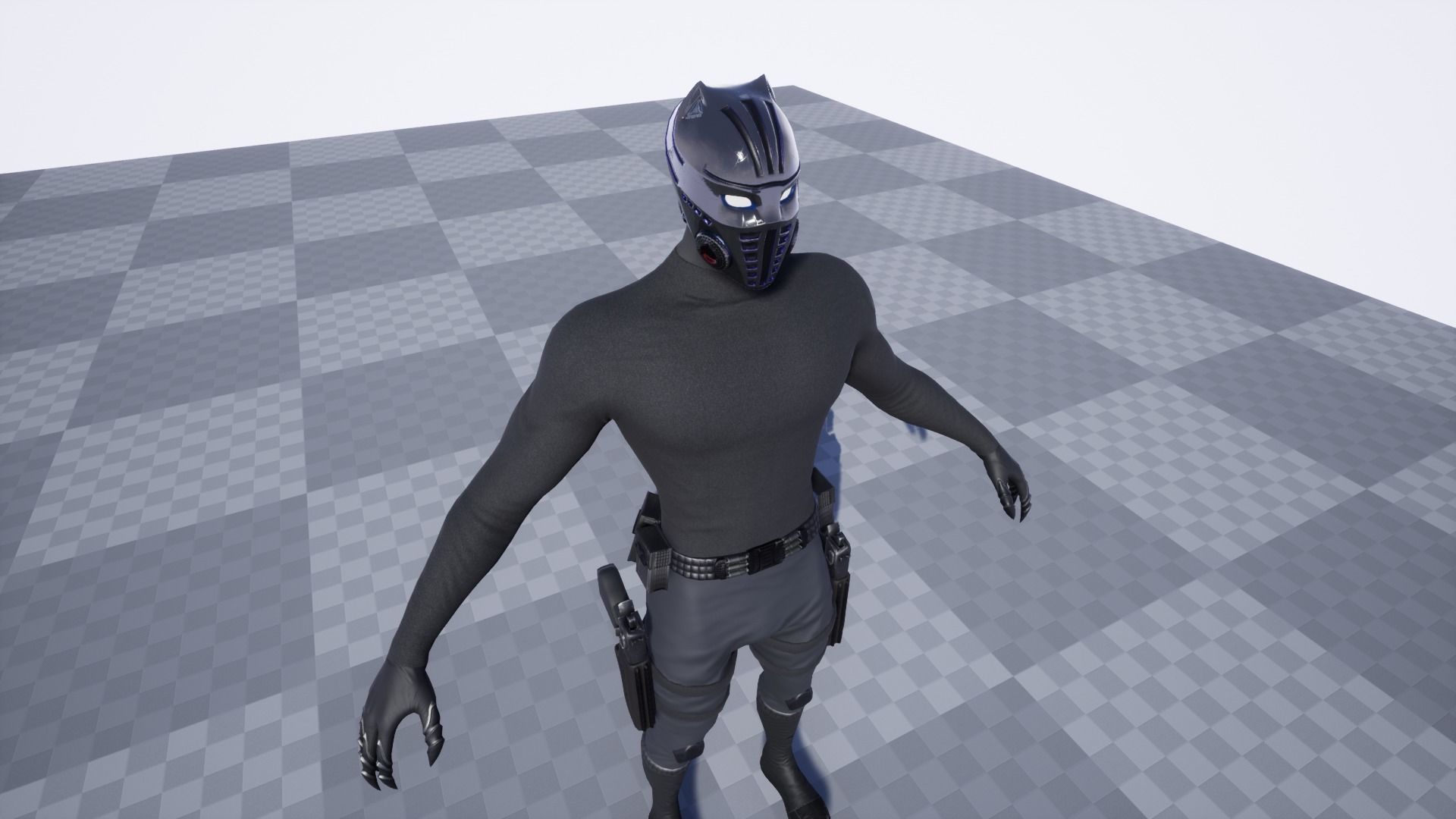 3D model Clawman VR / AR / low-poly rigged | CGTrader