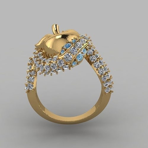 the apple of discord ring 3D model 3D printable | CGTrader
