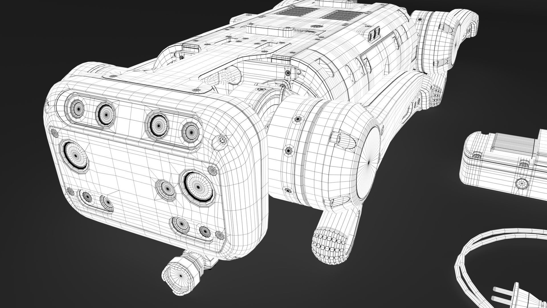 Robot dog 3D model | CGTrader