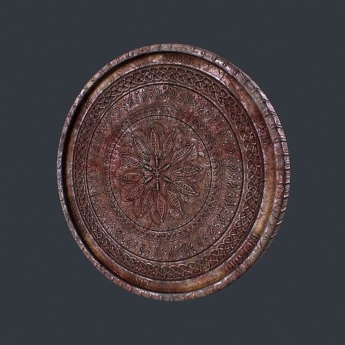3D model Old Medallion VR / AR / low-poly | CGTrader