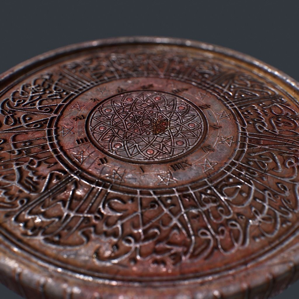 3D model Old Medallion VR / AR / low-poly | CGTrader