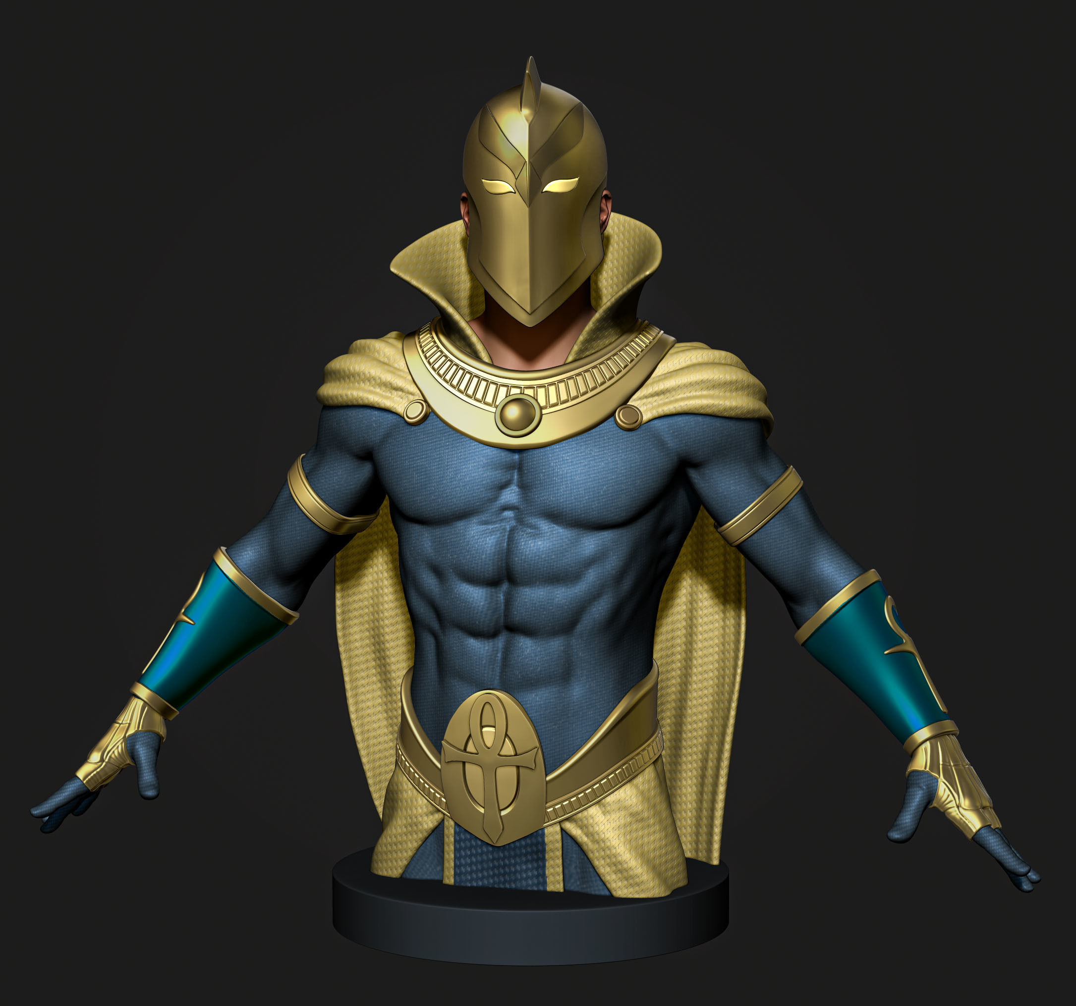 Doctor Fate - Dc comics 3D model 3D printable | CGTrader