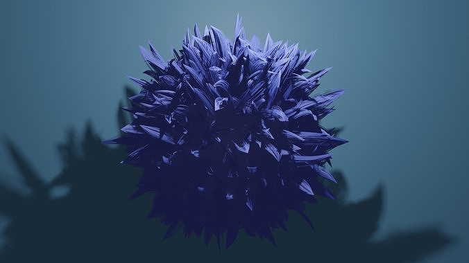 Round feather model 3D model 3D printable | CGTrader