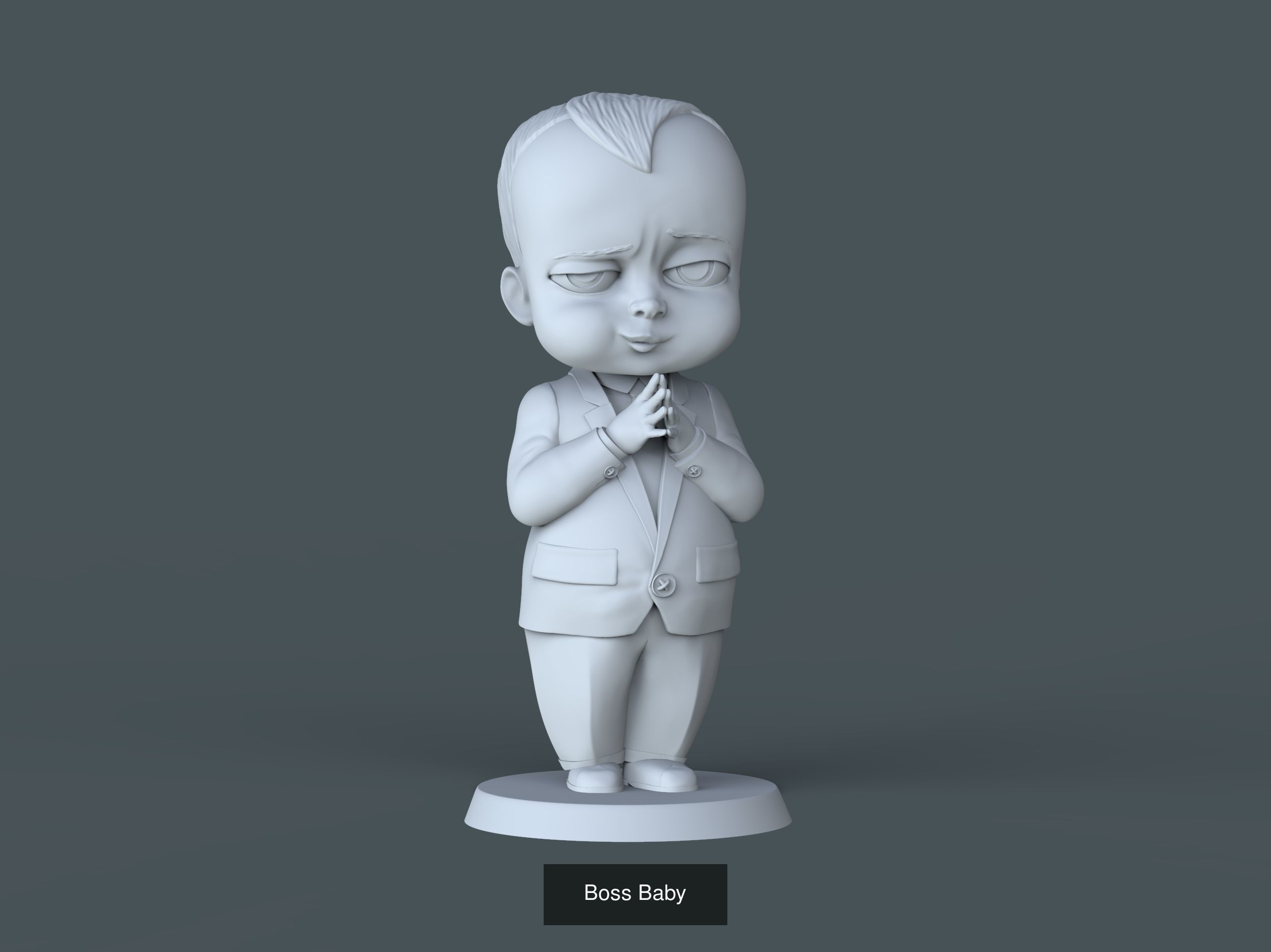 Boss Baby 3D print ready 3D Model Collection | CGTrader