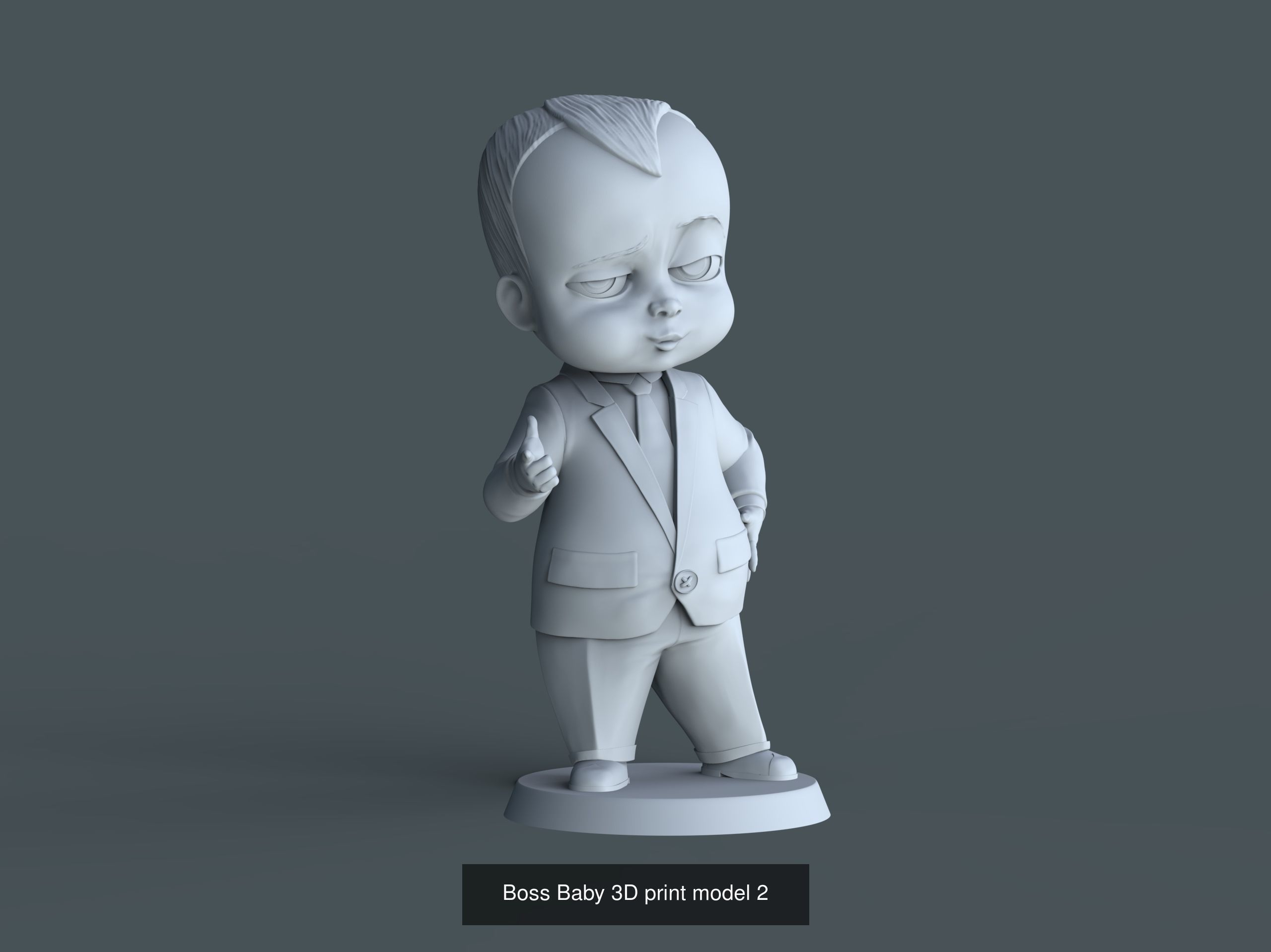 Boss Baby 3D print ready 3D Model Collection | CGTrader