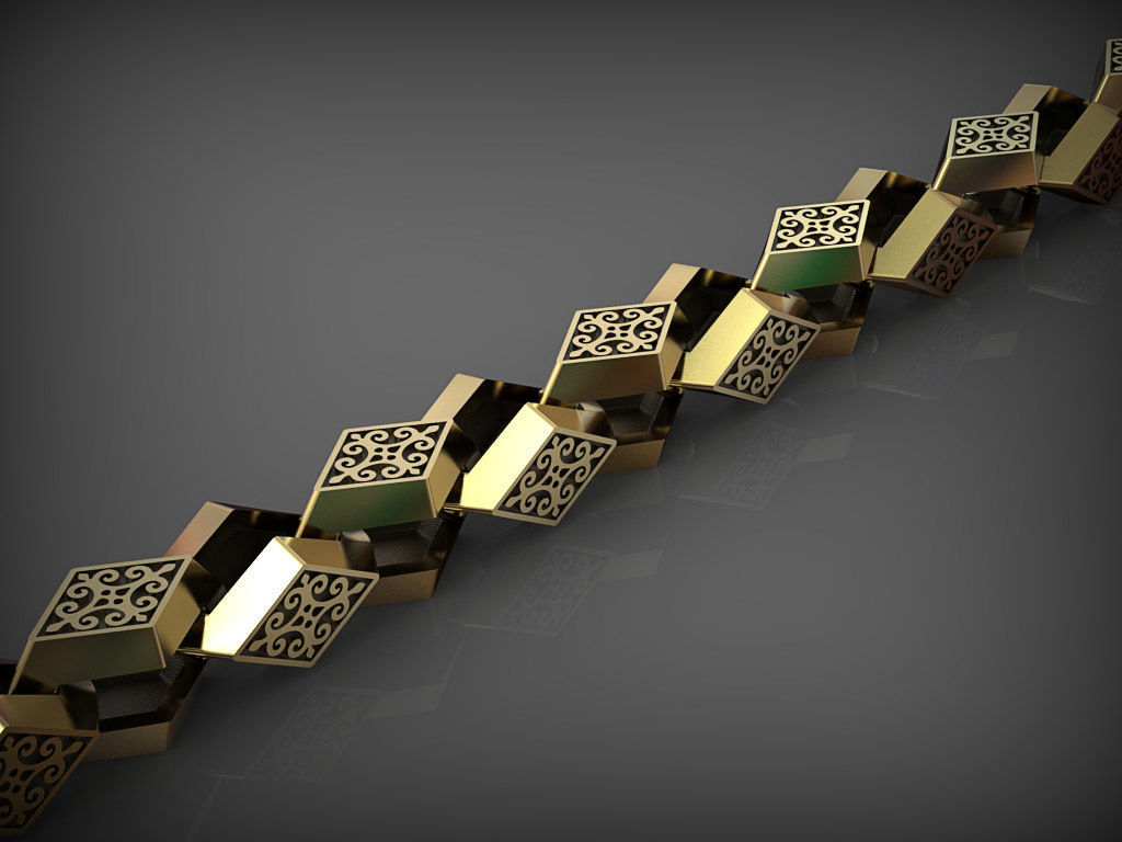 Chain Link 200 3D model 3D printable | CGTrader