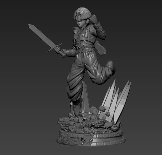 Trunks 3D model 3D printable | CGTrader