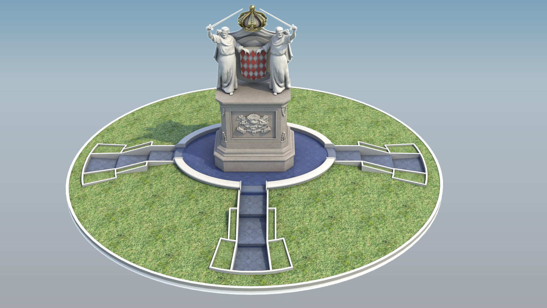 Historical Monument 3D model | CGTrader