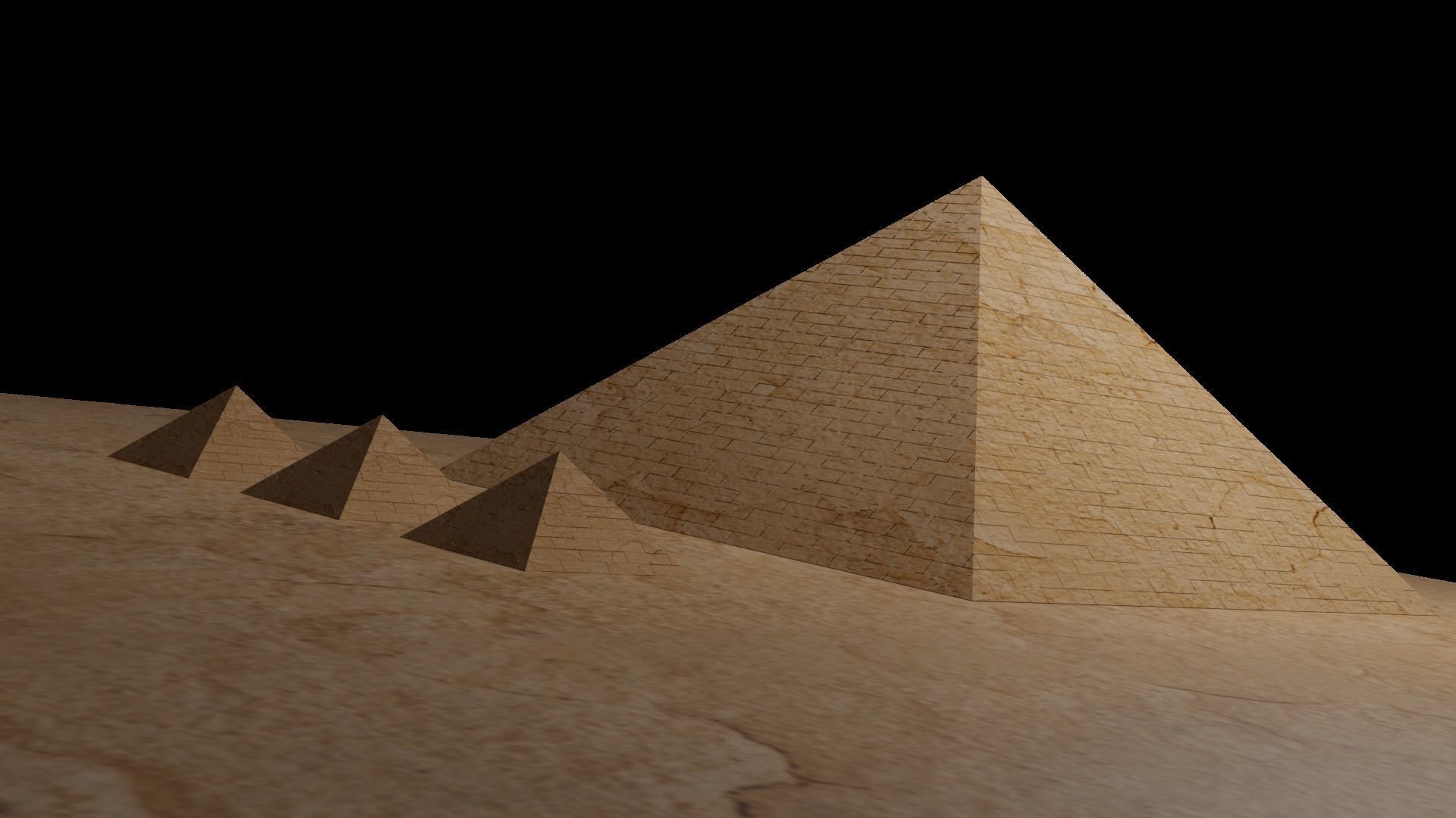 Egyptian Pyramid free VR / AR / low-poly 3D model | CGTrader