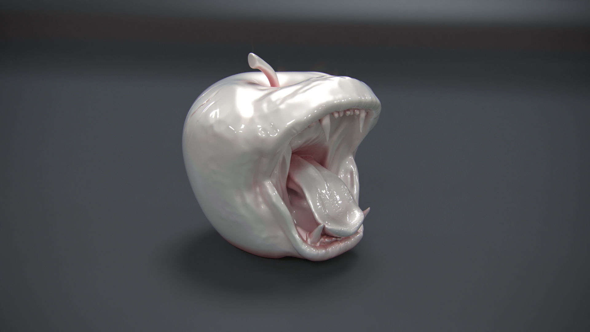 Apple Mutant 3D model 3D printable | CGTrader