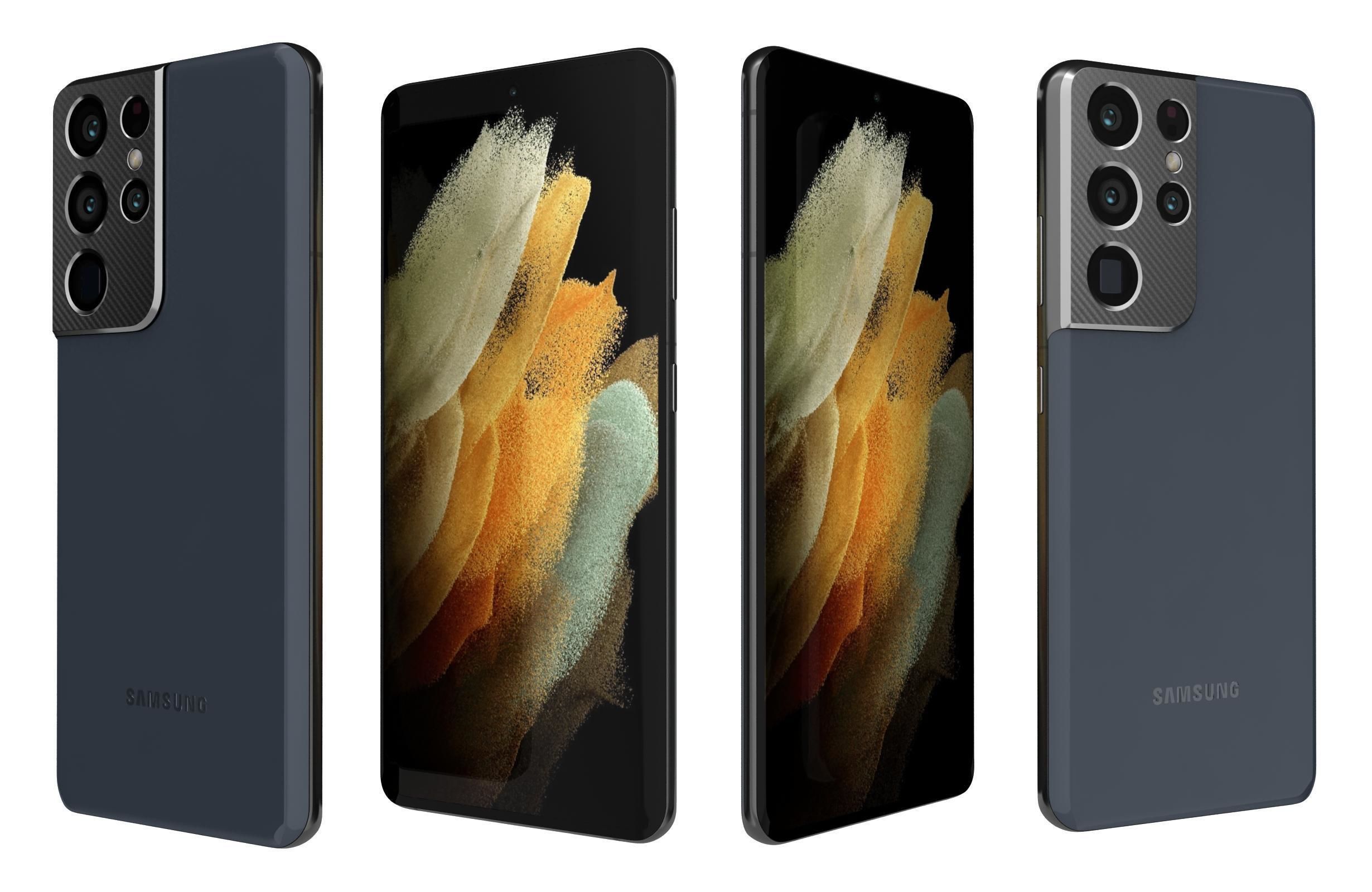 Samsung Galaxy S21 5G Ultra All Colors 3D model | CGTrader