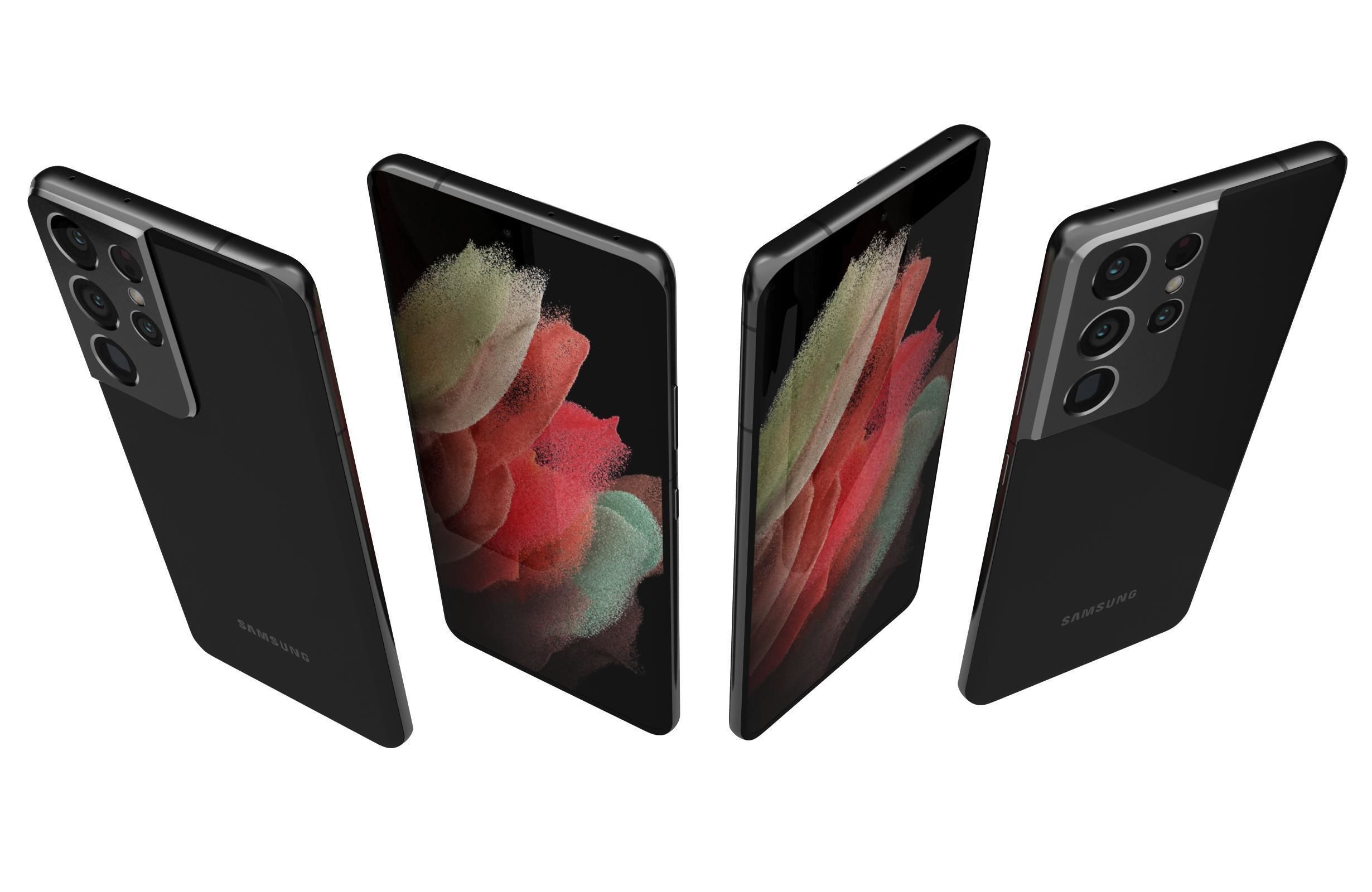 Samsung Galaxy S21 5G Ultra All Colors 3D model | CGTrader
