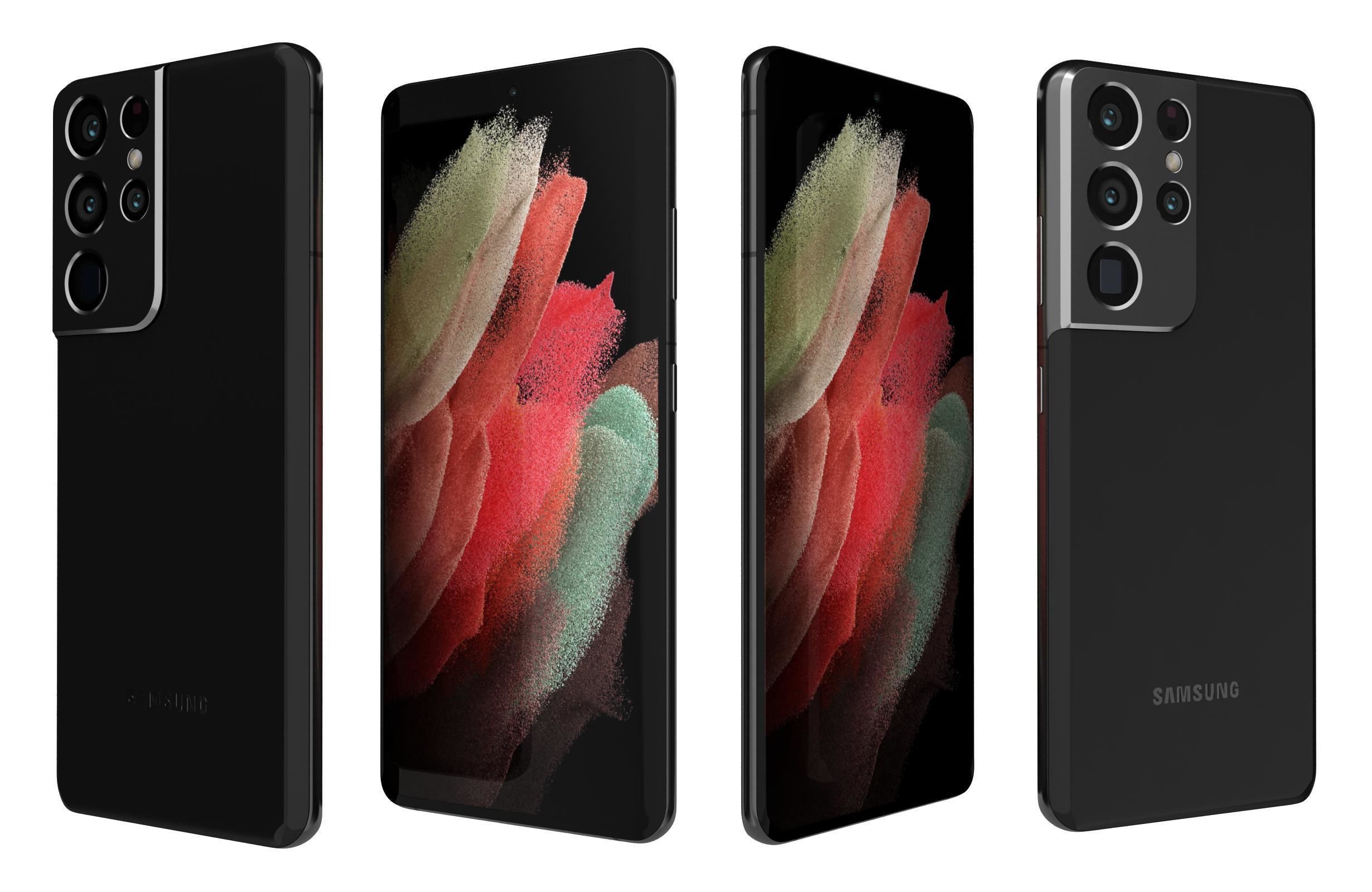 Samsung Galaxy S21 5G Ultra All Colors 3D model | CGTrader