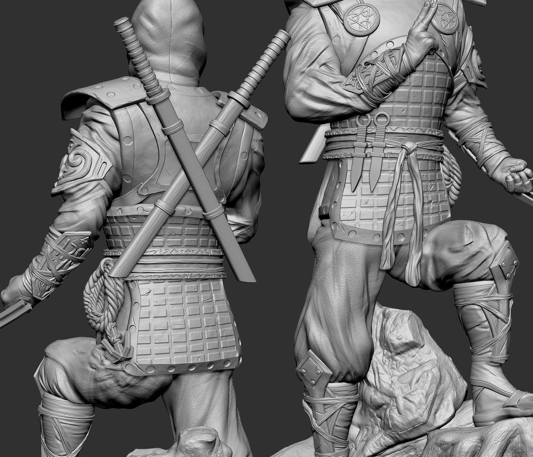 Mortal Kombat Ninja Sub Zero 3D model 3D printable | CGTrader