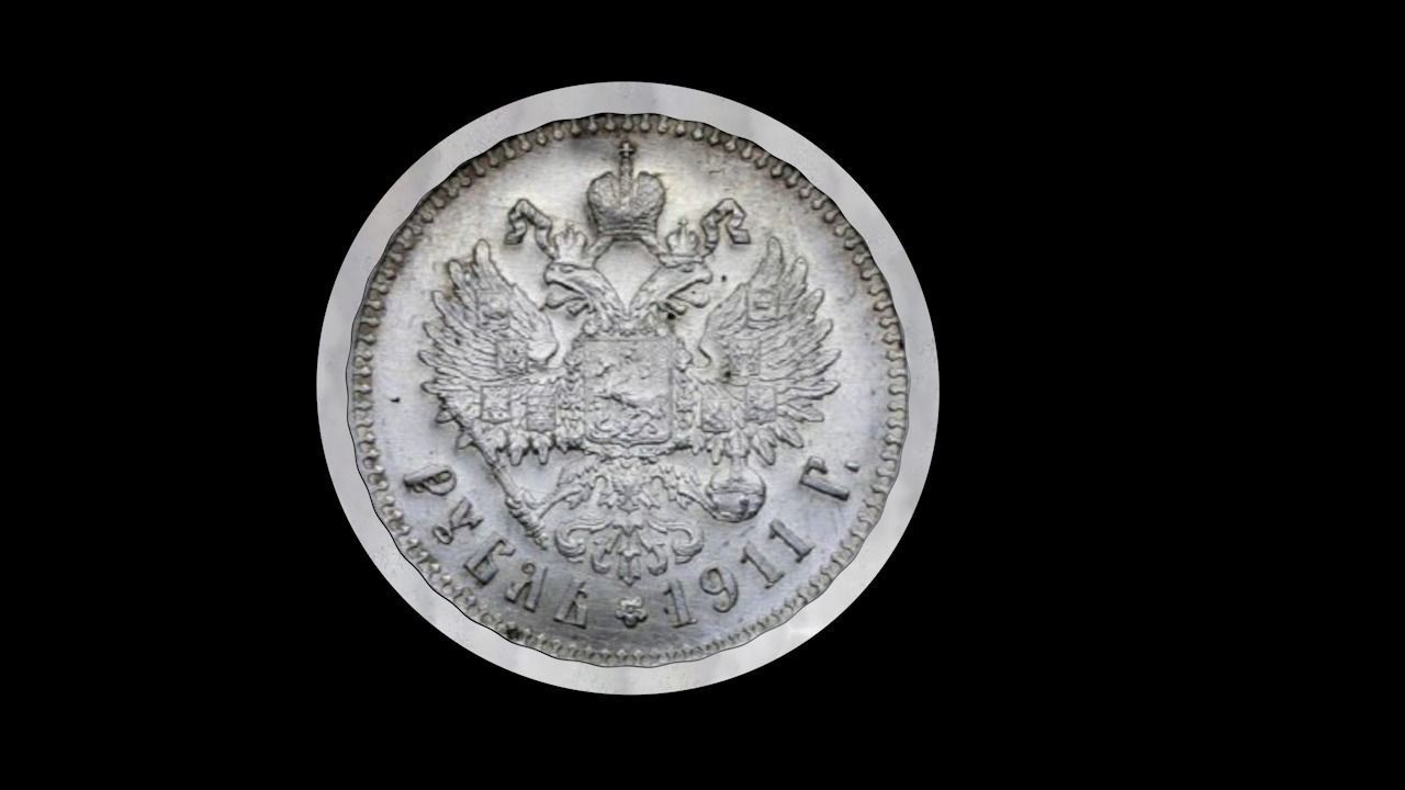 3D model Set of coins of Nicholas II VR / AR / low-poly | CGTrader