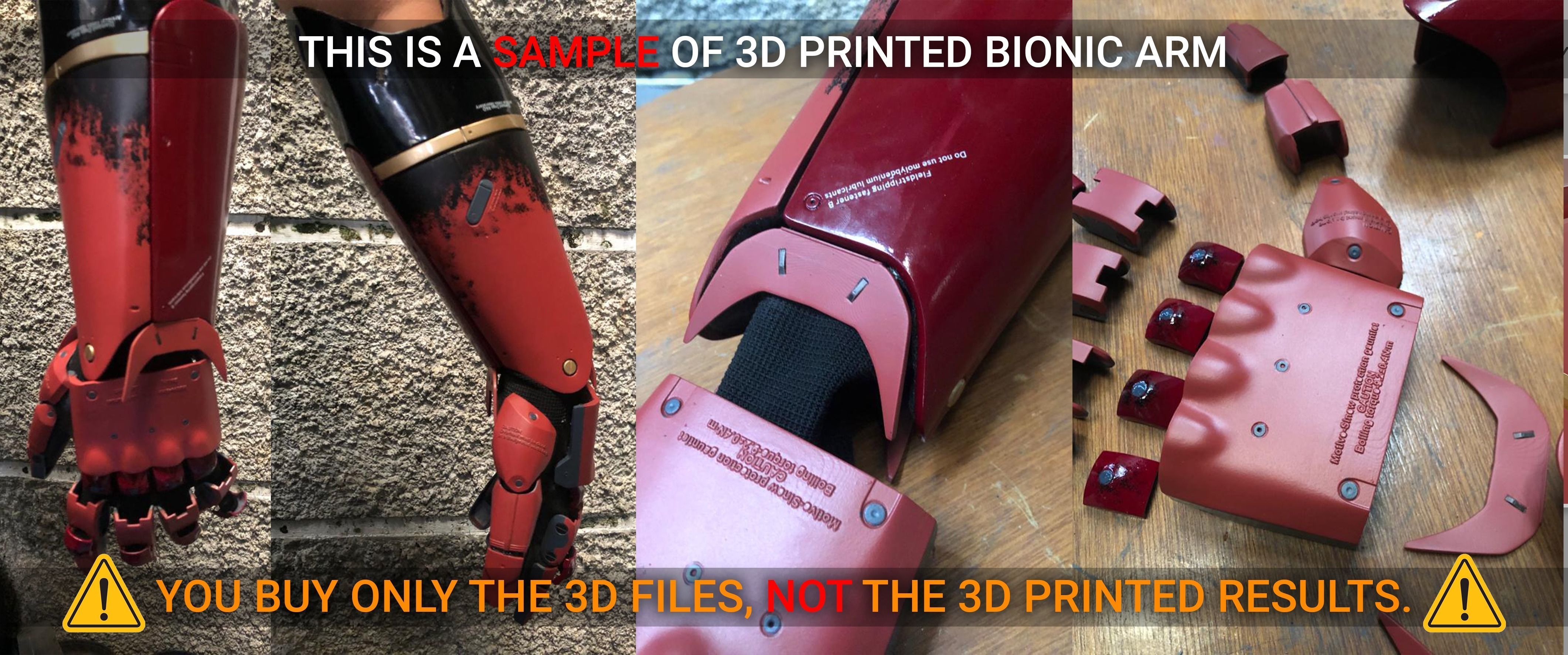 Venom Snake Metal Gear Solid V Bionic Arm 3D Printable Model 3D model ...
