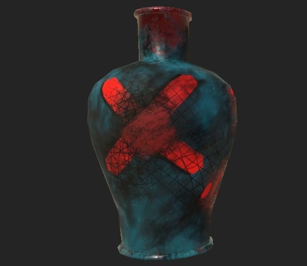 3D model Horror Vase VR / AR / low-poly | CGTrader