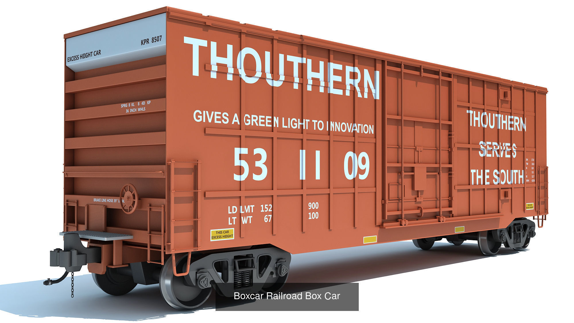BNSF Freight Train 3D Model Collection | CGTrader