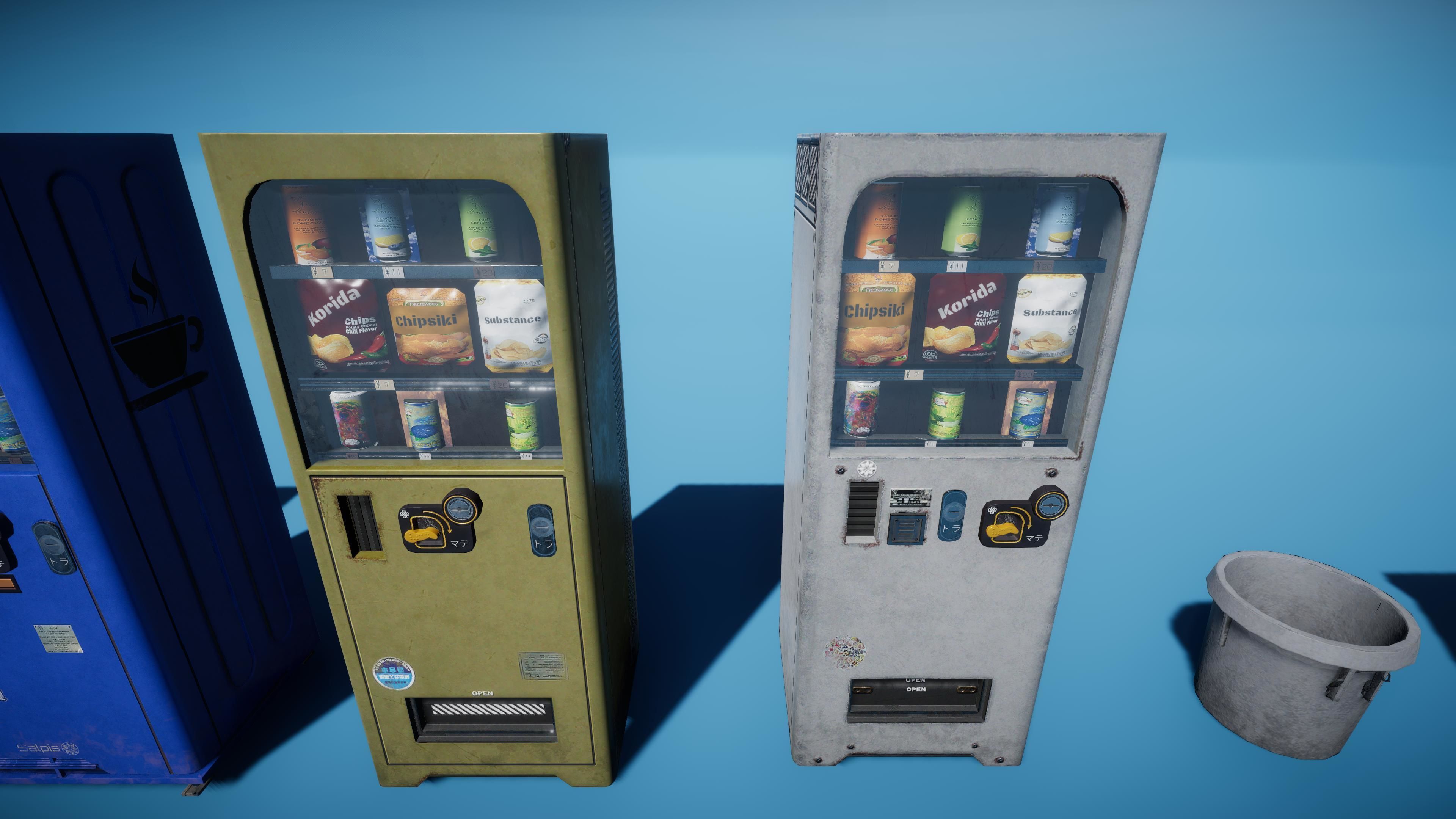 3D model Street Props Japan VR / AR / low-poly | CGTrader