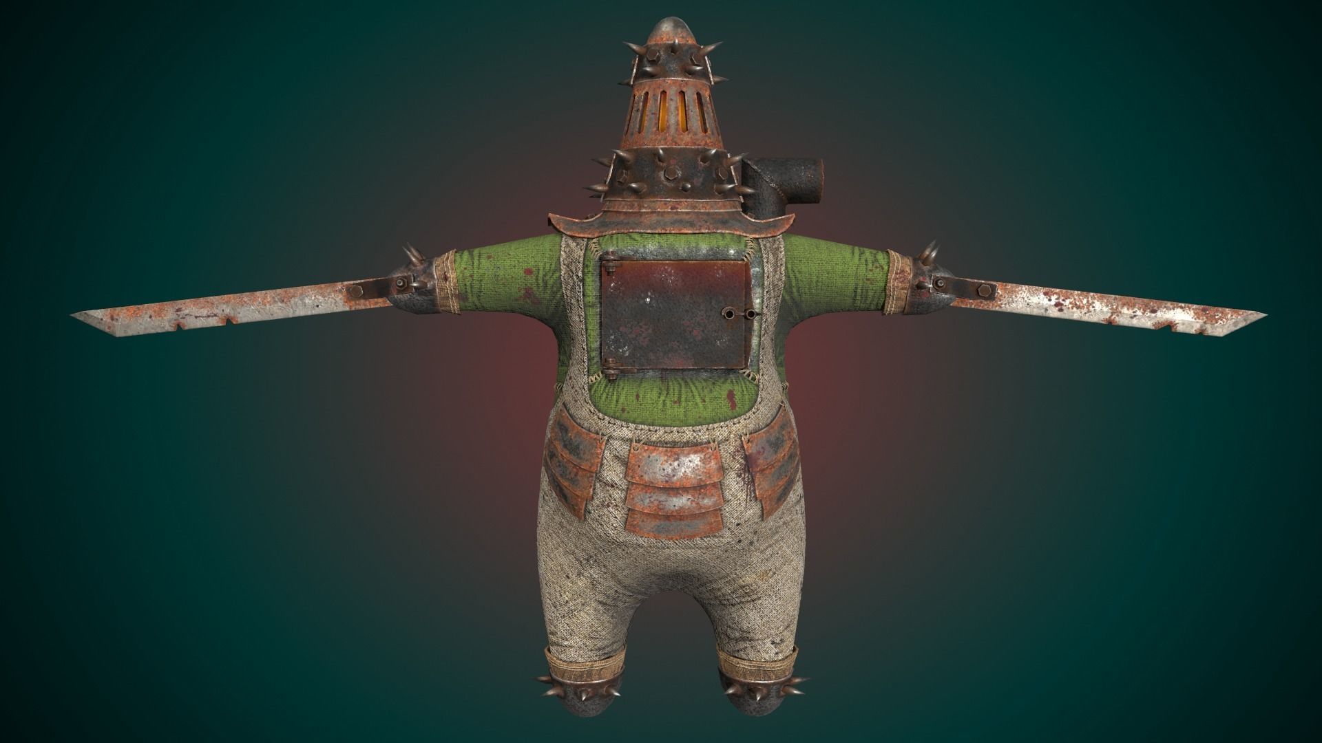 3D model Stitch Berserker VR / AR / low-poly rigged animated | CGTrader