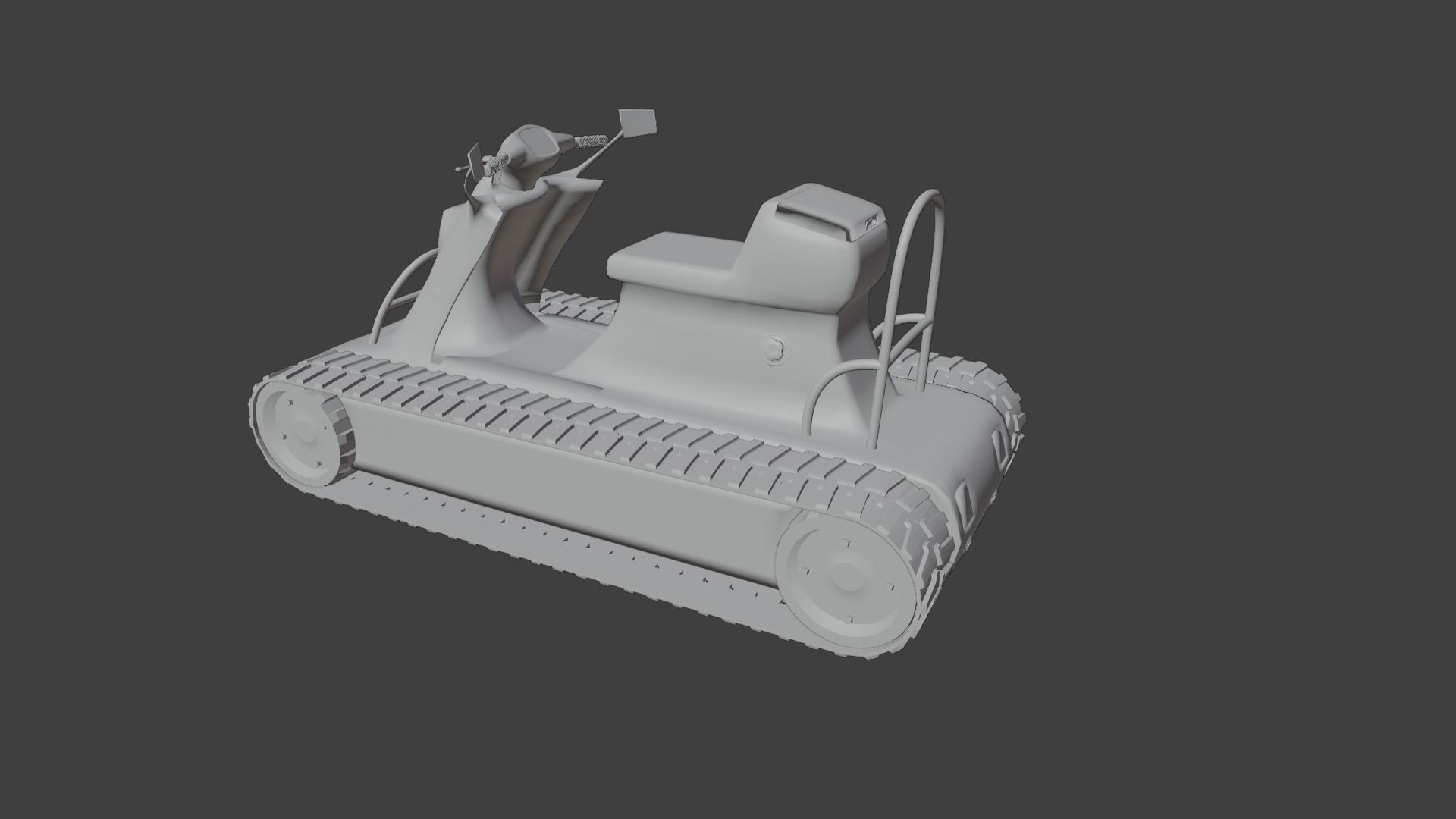 track motorcycle 3D model | CGTrader