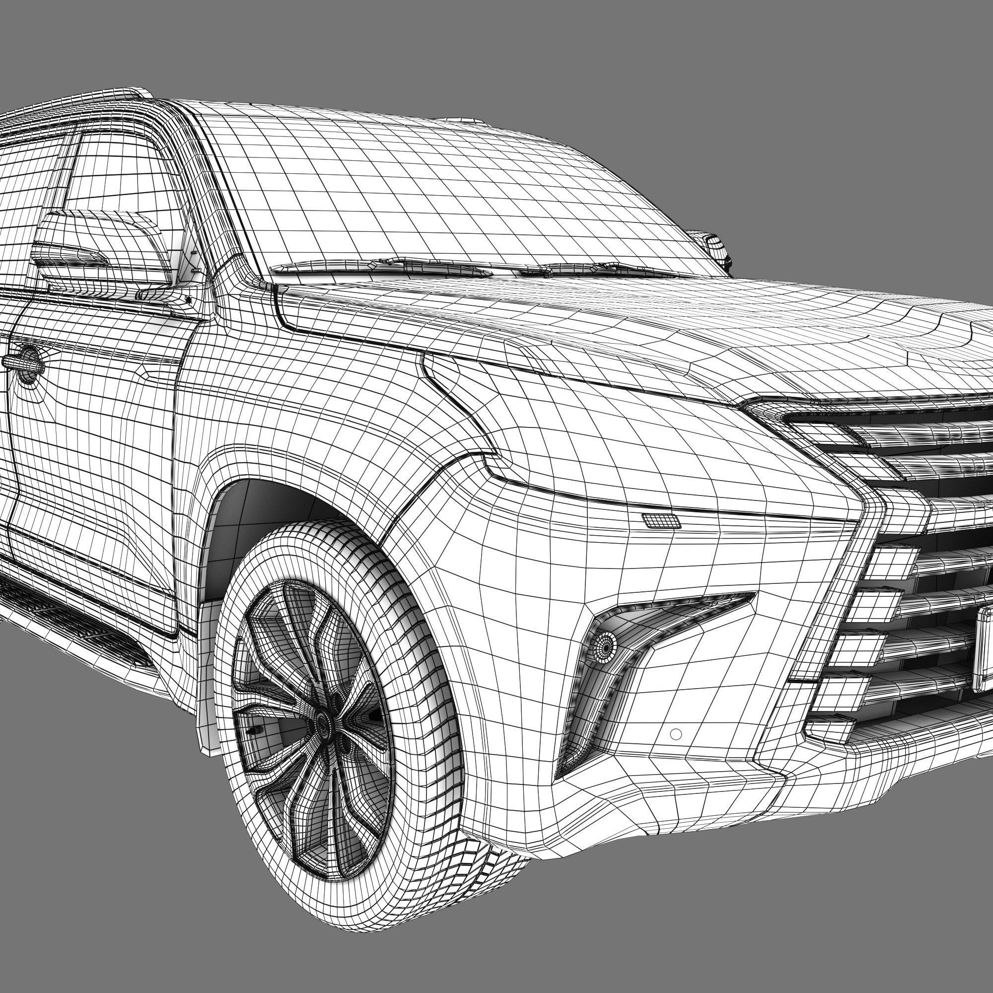 Lexus LX III 3D model | CGTrader