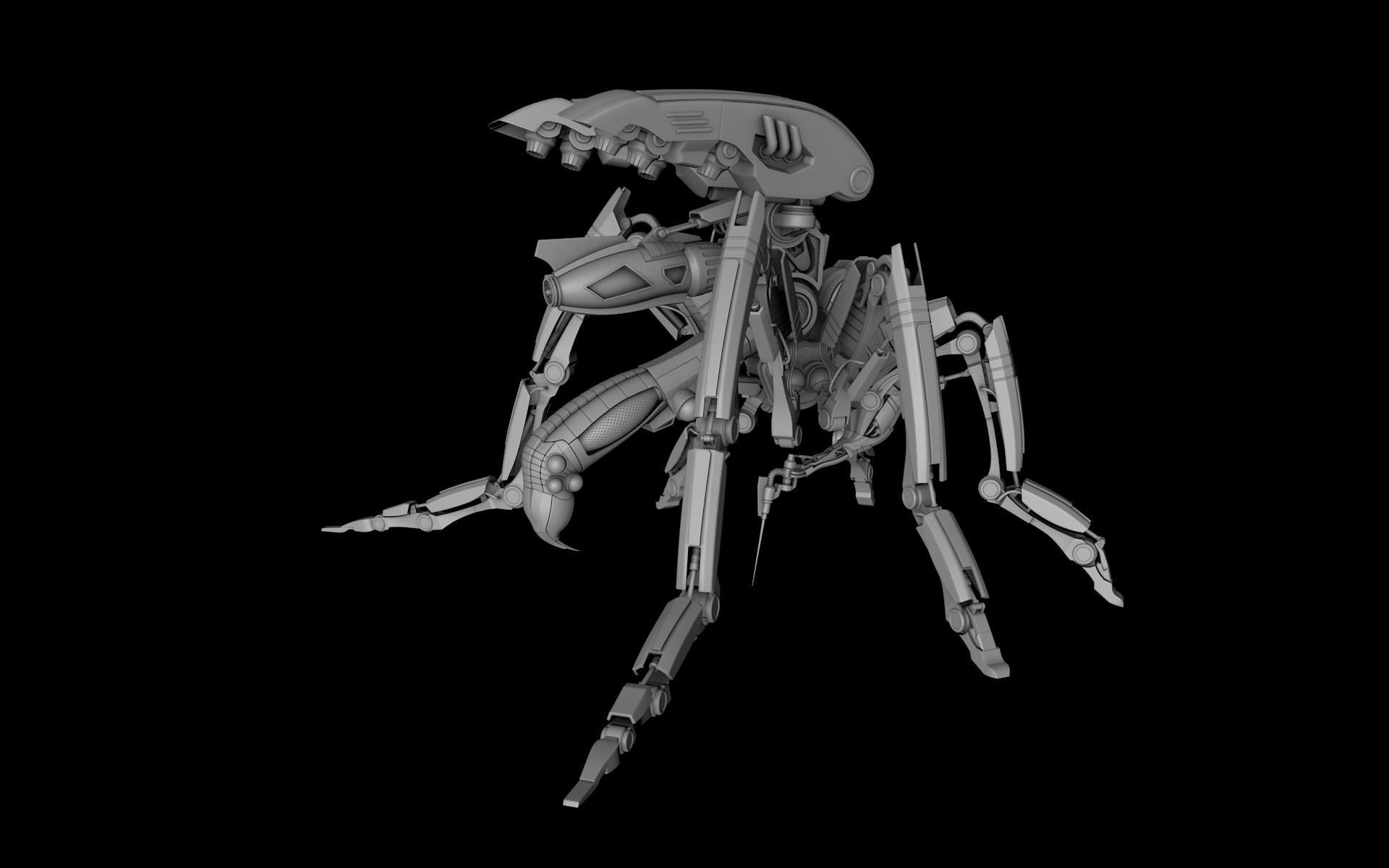 Robot insects pack 3D model 3D printable | CGTrader