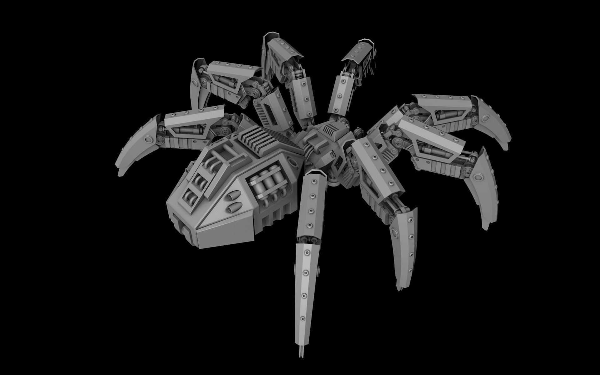 Robot insects pack 3D model 3D printable | CGTrader