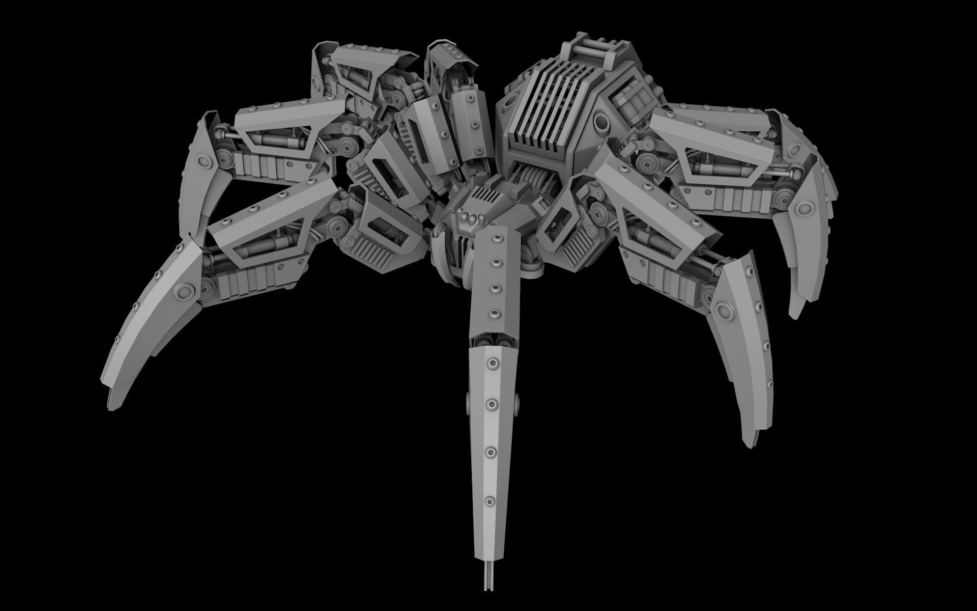 Robot insects pack 3D model 3D printable | CGTrader