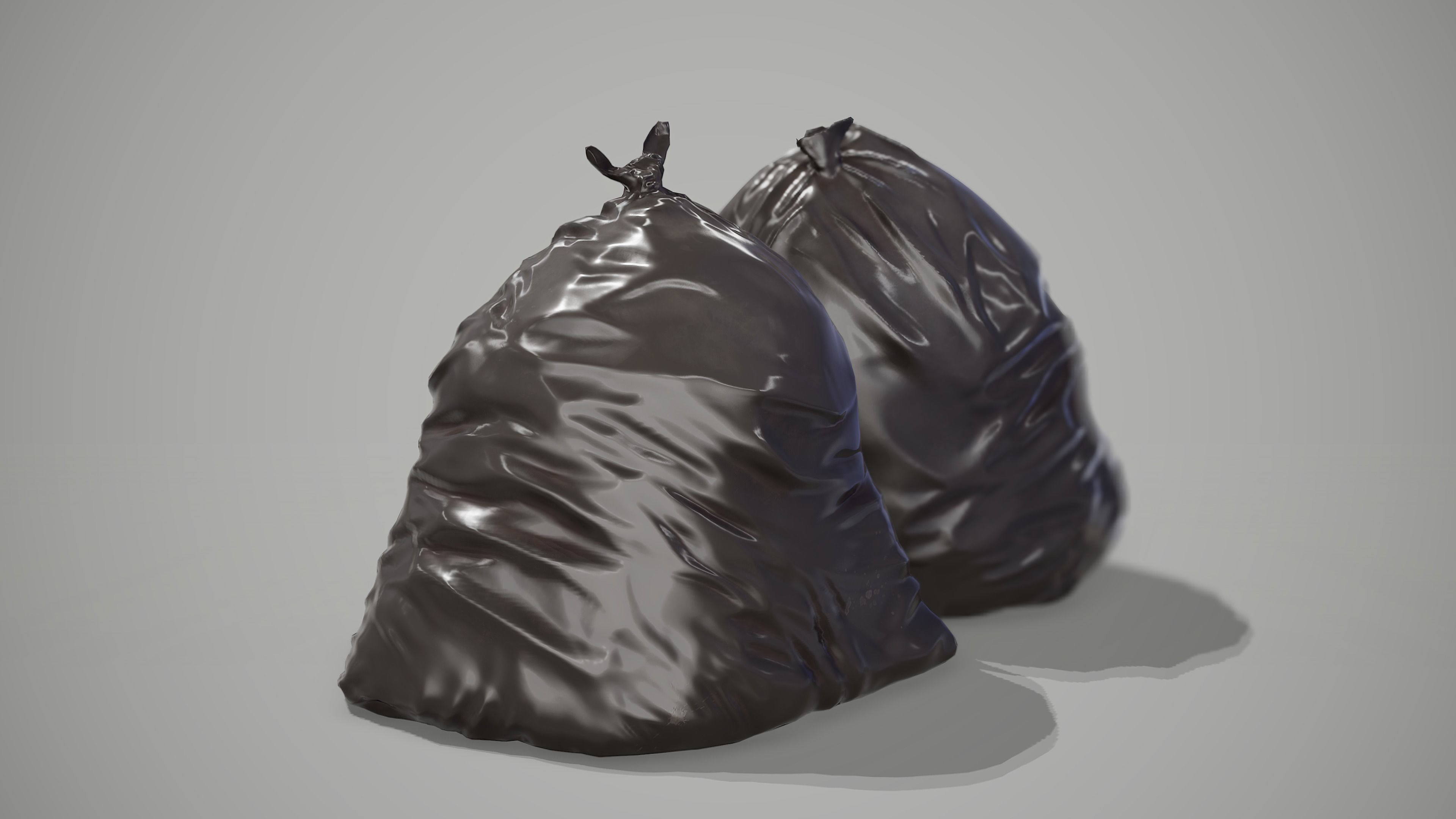 3D model Trash Bags VR / AR / low-poly | CGTrader
