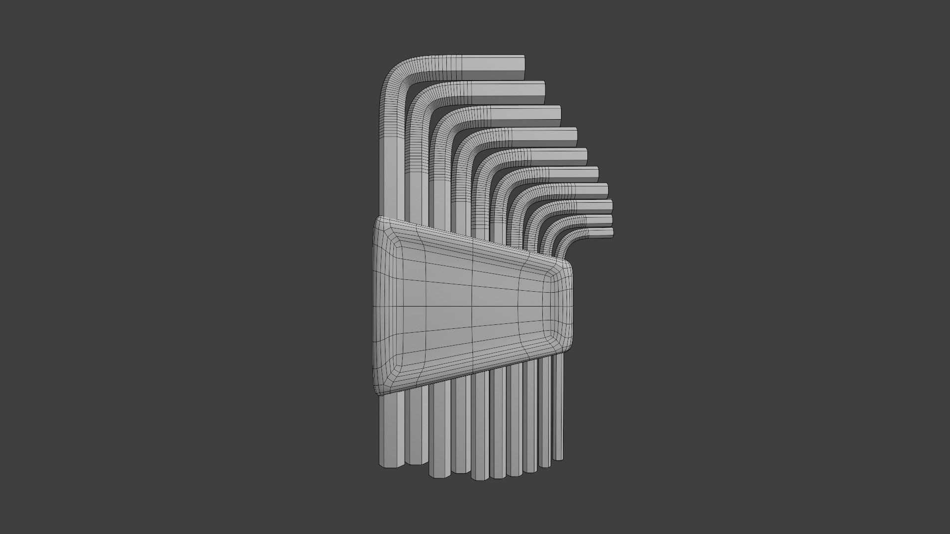 3D model Allen Keys VR / AR / low-poly | CGTrader