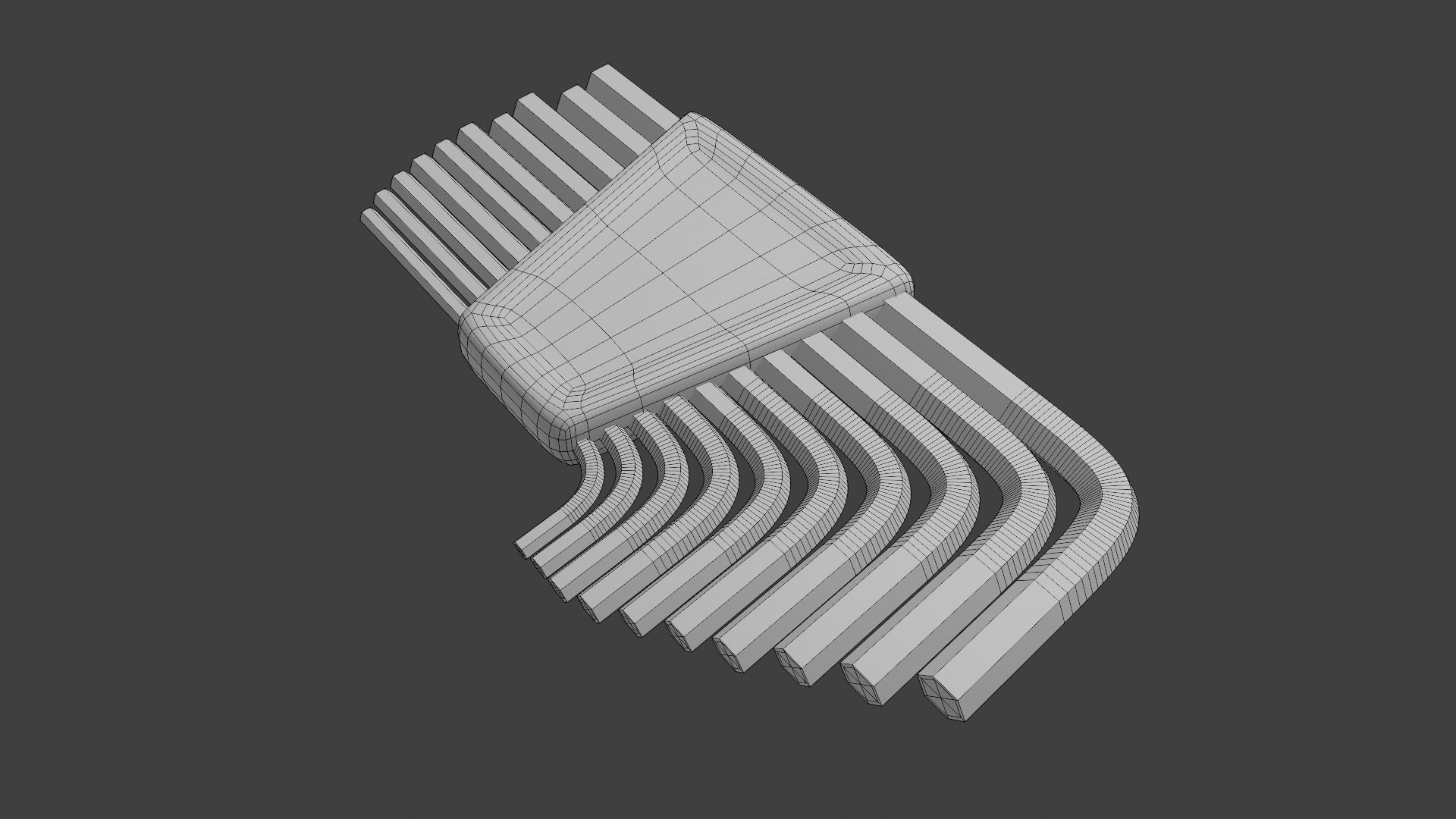 3D model Allen Keys VR / AR / low-poly | CGTrader