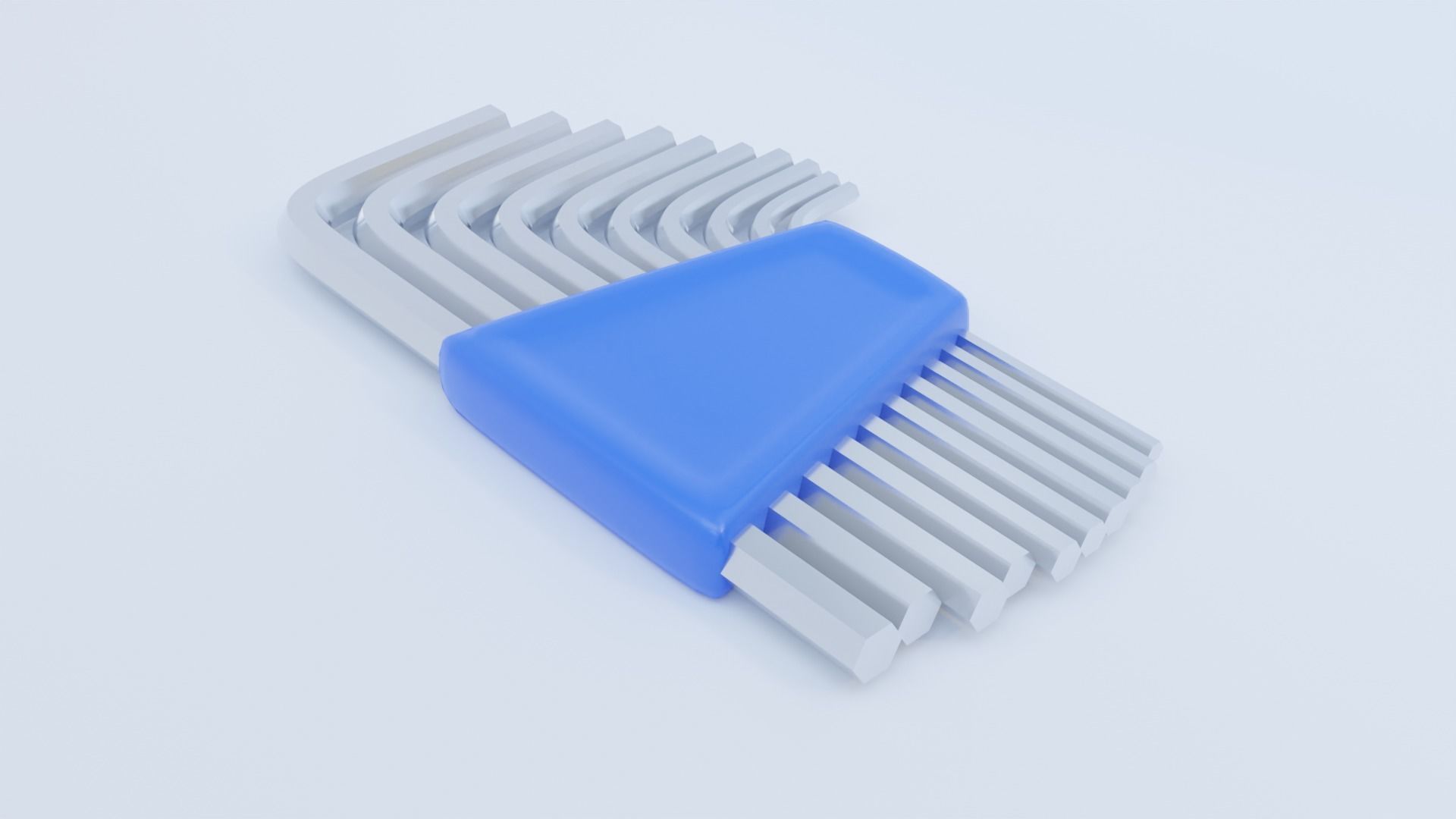 3D model Allen Keys VR / AR / low-poly | CGTrader